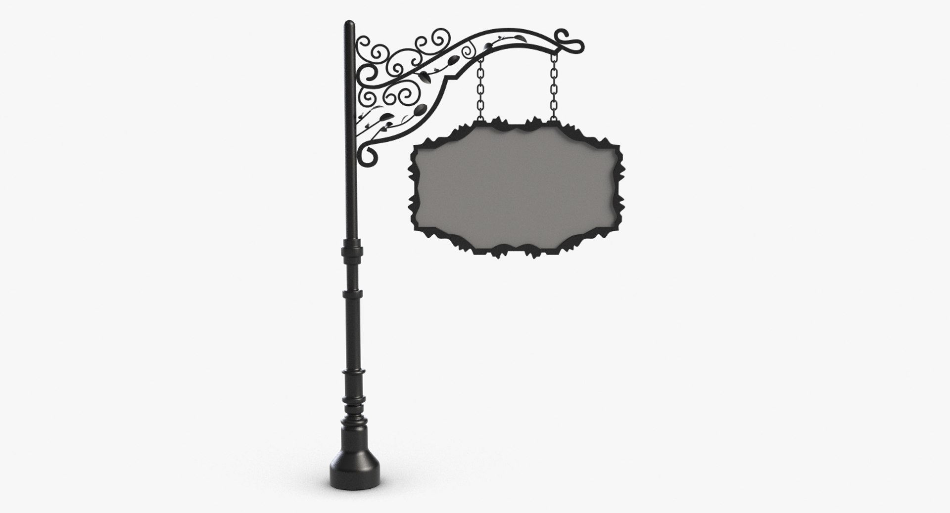 Outdoor Sign 3D Model - TurboSquid 1167856