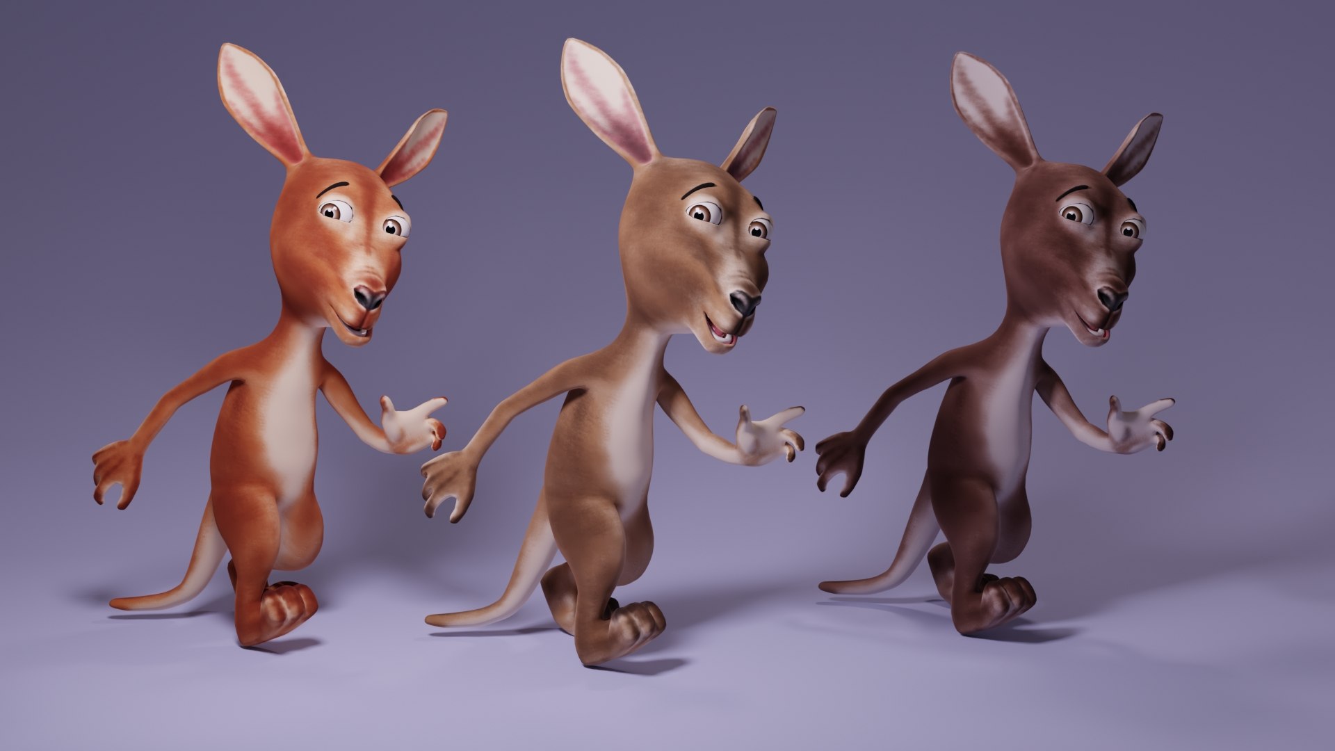 3D rigged toon humanoid animation - TurboSquid 1602125
