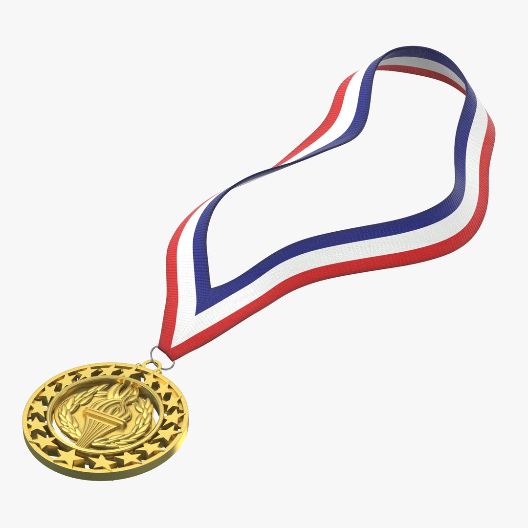 Olympic medals model - TurboSquid 1235955
