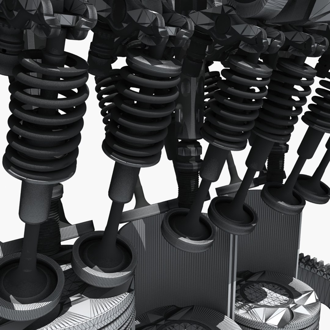 Petrol Engine Interior 3D Model - TurboSquid 1441310
