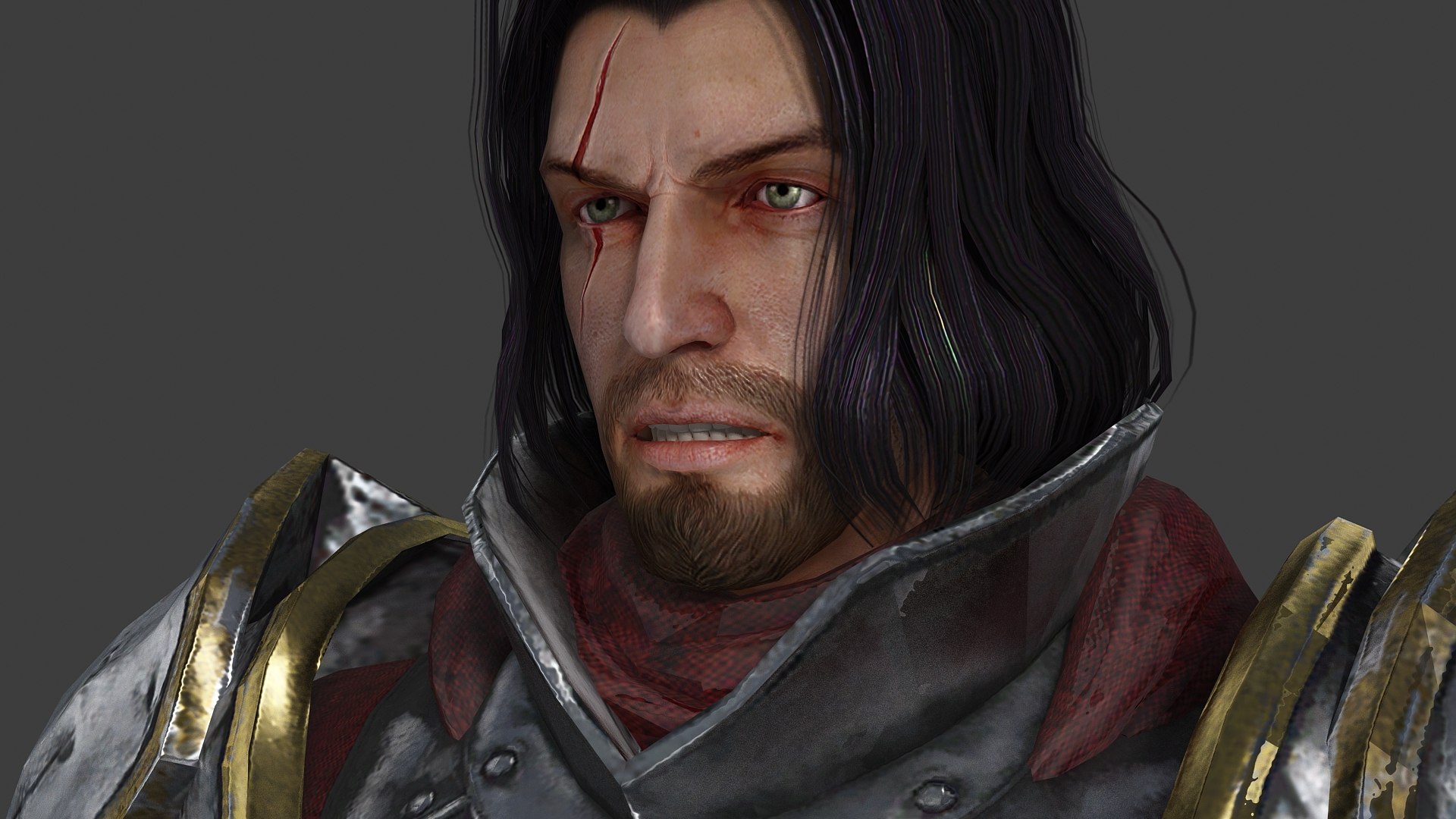 Villain Fighter Warrior Knight Armor 3D Model - TurboSquid 2144977