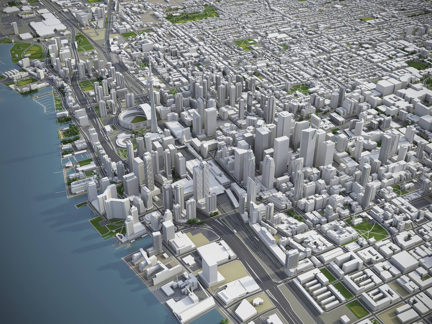 3D model toronto canada town - TurboSquid 1334750