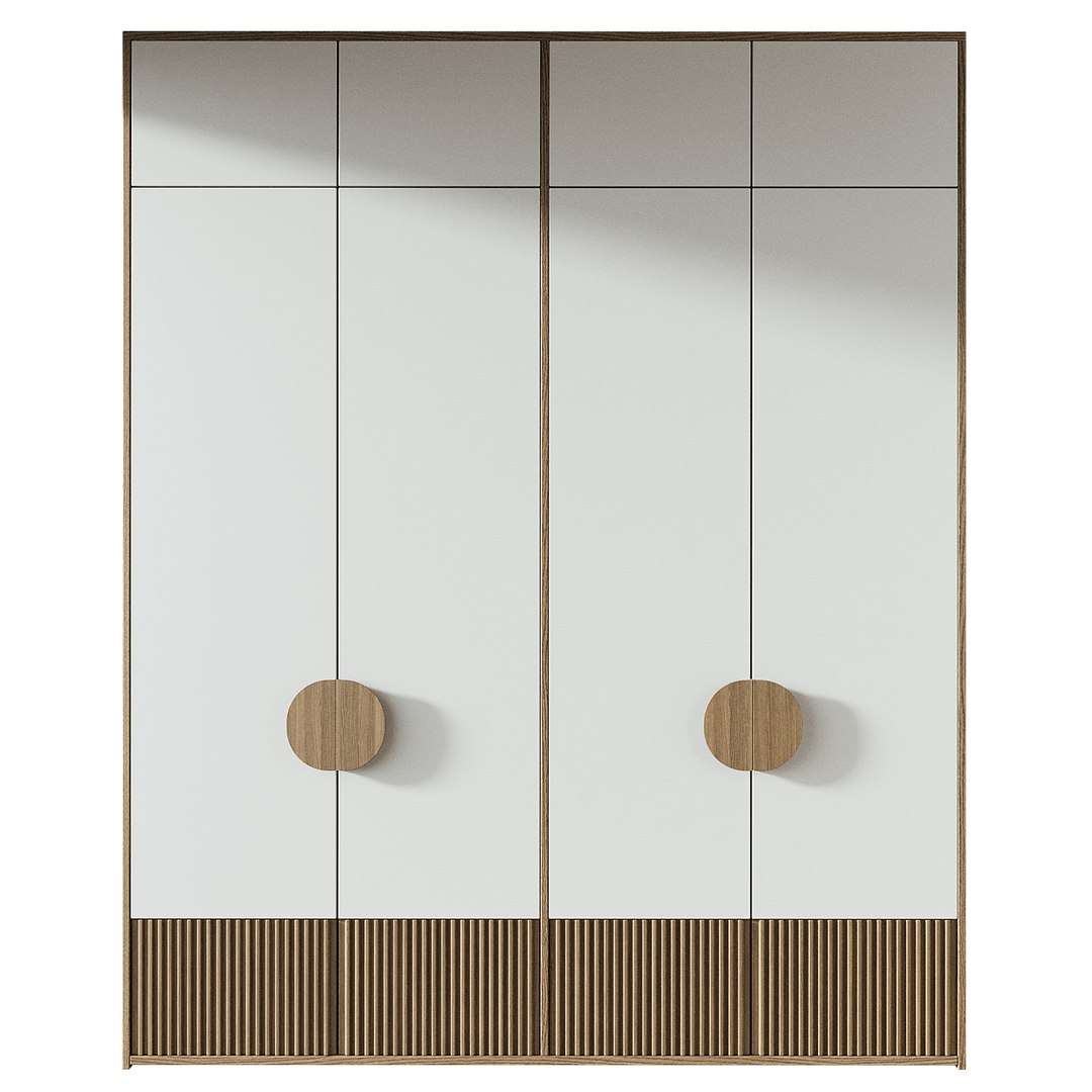 3D Wardrobe-187-2017-Corona Model - TurboSquid 2206236