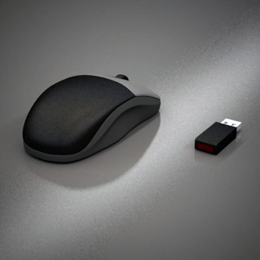 3d Generic Optical Mouse Model