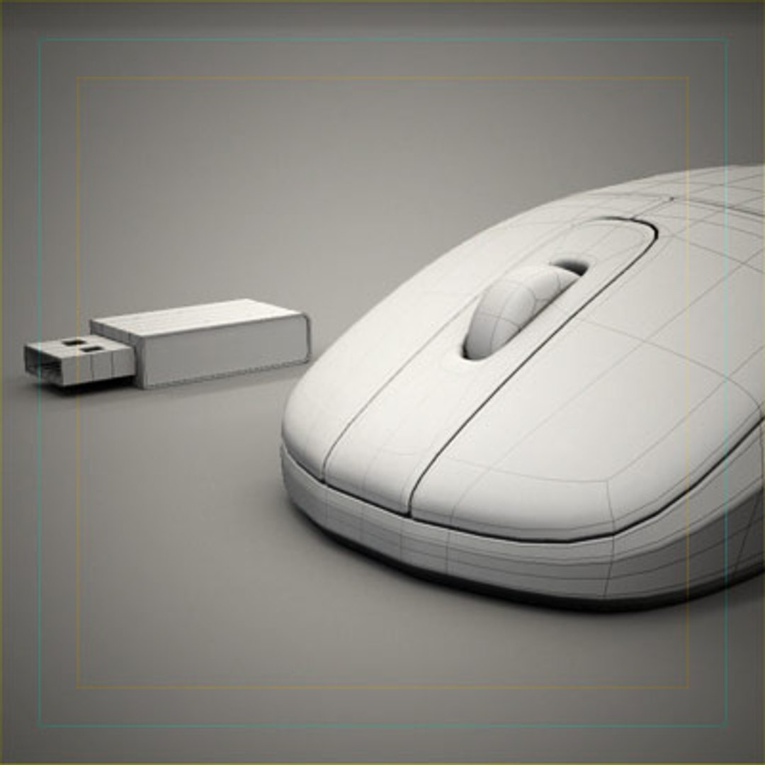3d Generic Optical Mouse Model