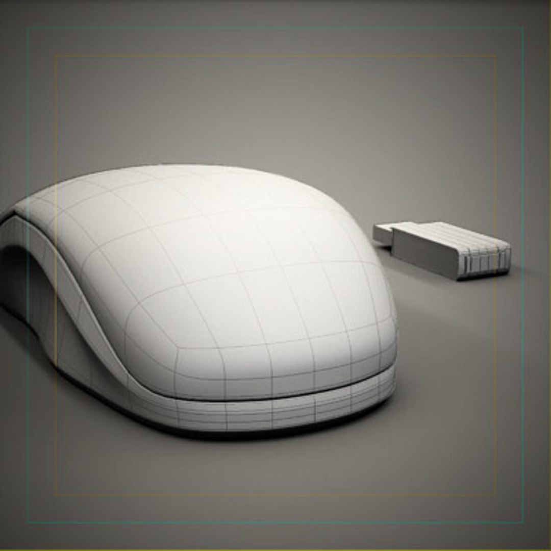 3d Generic Optical Mouse Model