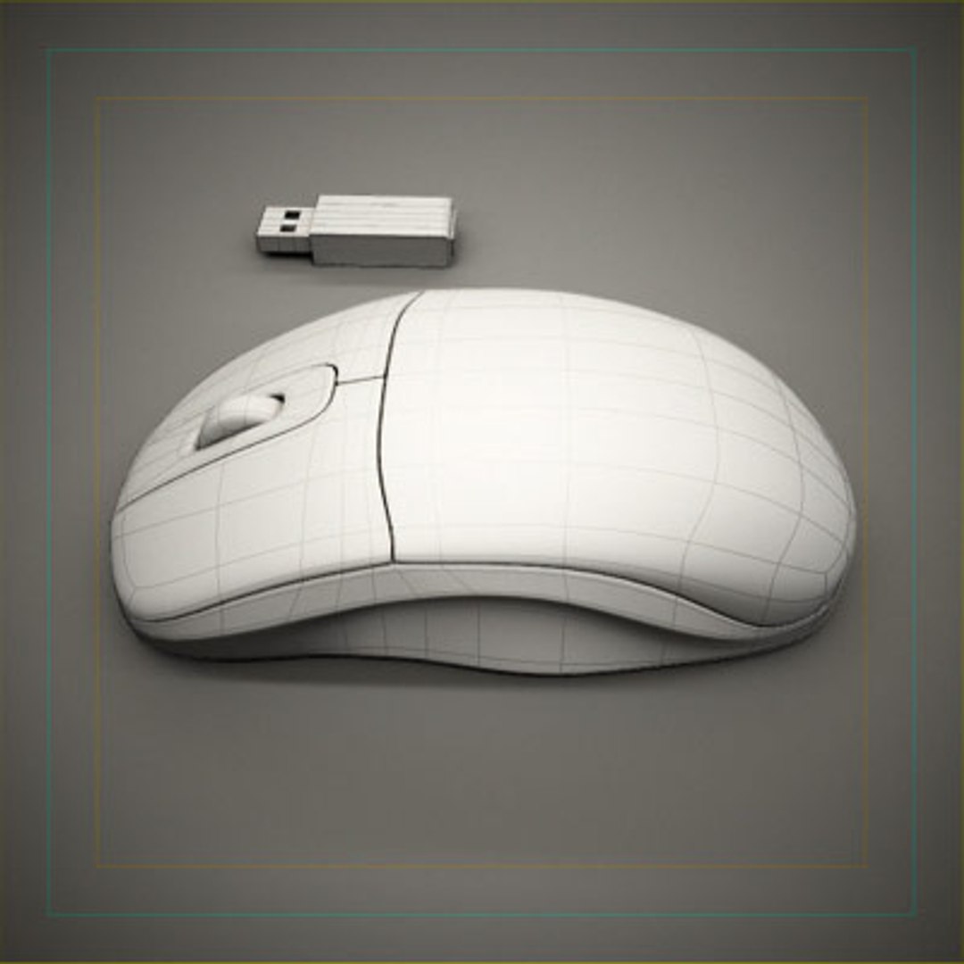3d Generic Optical Mouse Model
