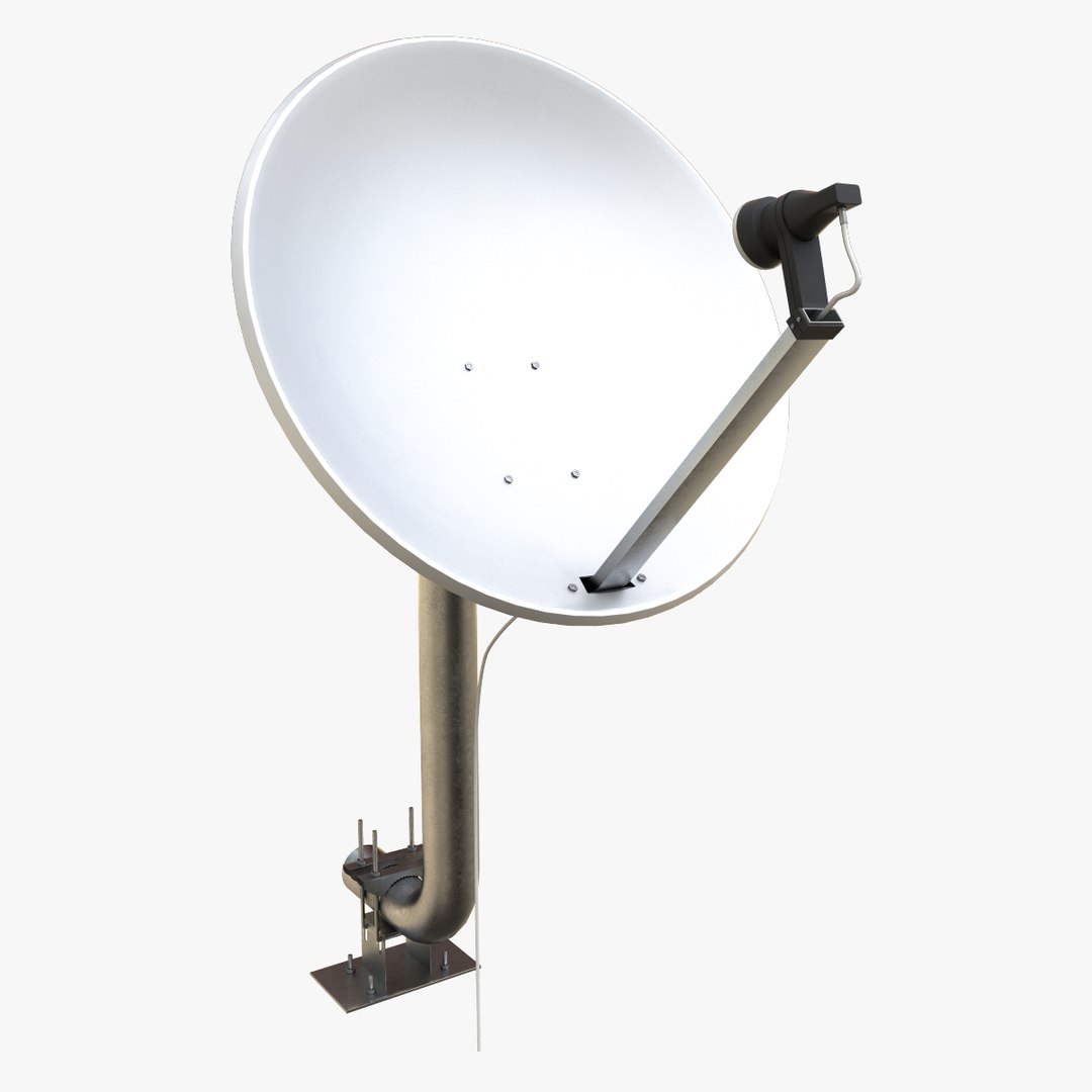 3D satellite dish model - TurboSquid 1319431