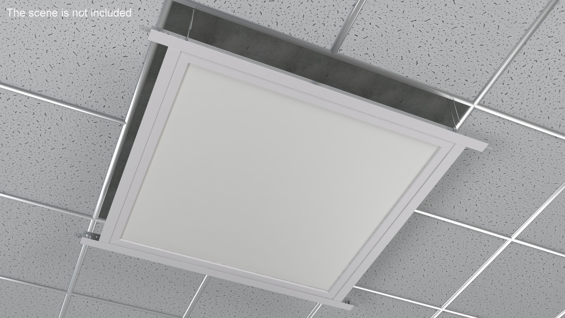 Armstrong Light Panel OFF 3D Model - TurboSquid 1991163