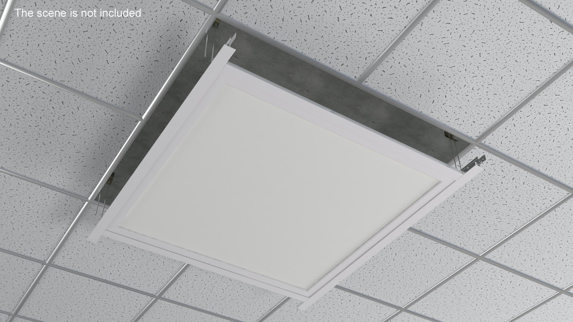 Armstrong Light Panel OFF 3D Model - TurboSquid 1991163