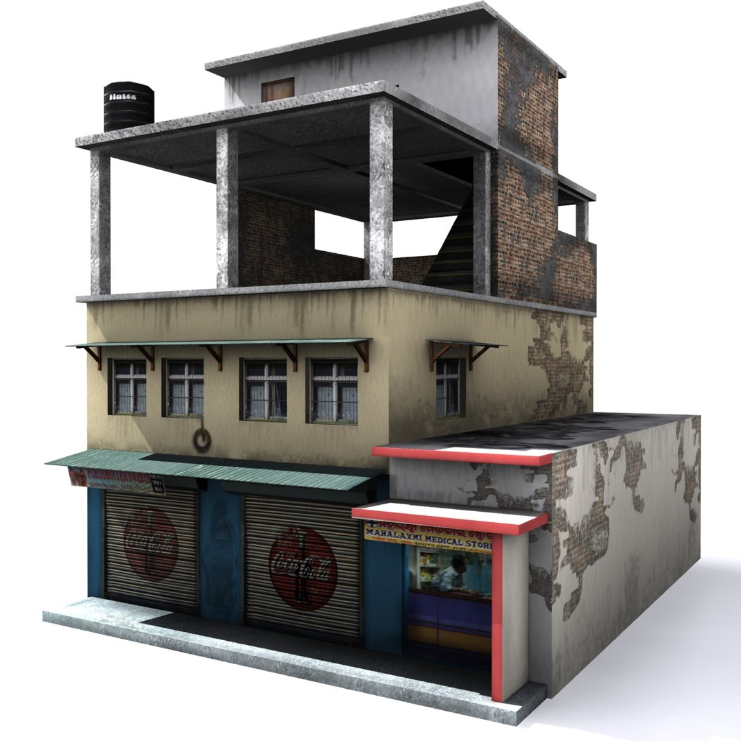 3d Model Local Indian