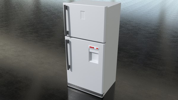 Fridge 3D model - TurboSquid 1545050
