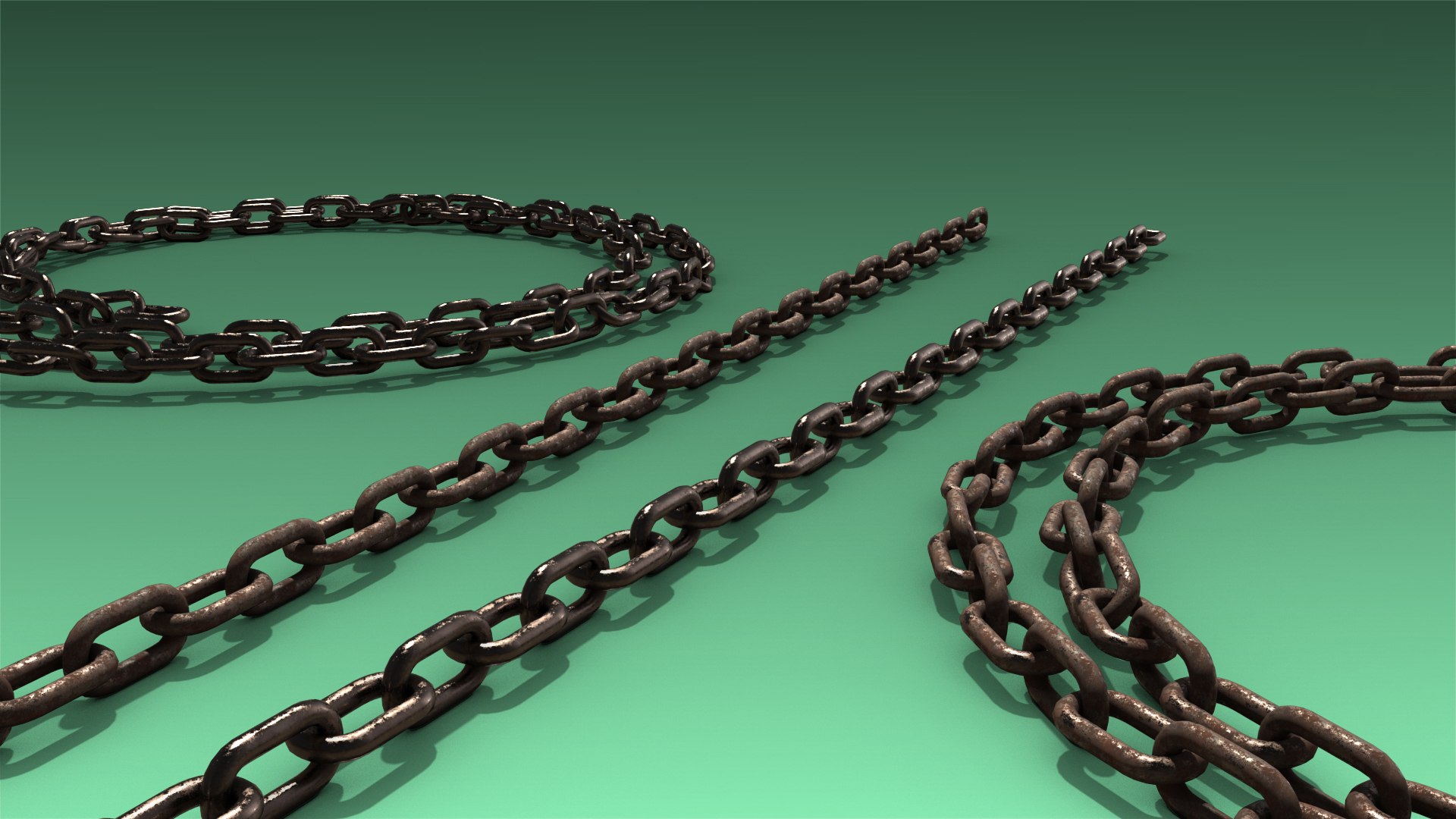 Low-poly chain 3D model - TurboSquid 1632698