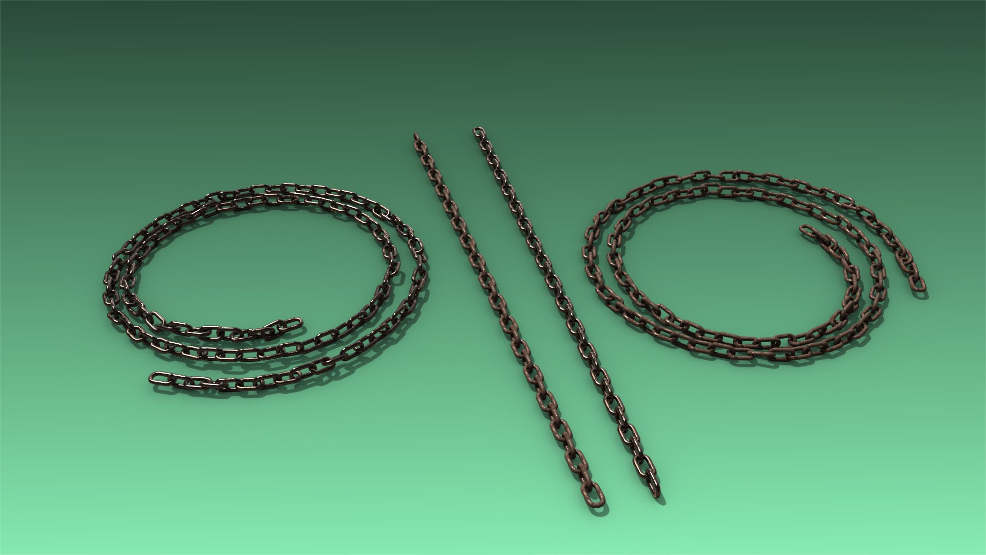 Low-poly chain 3D model - TurboSquid 1632698