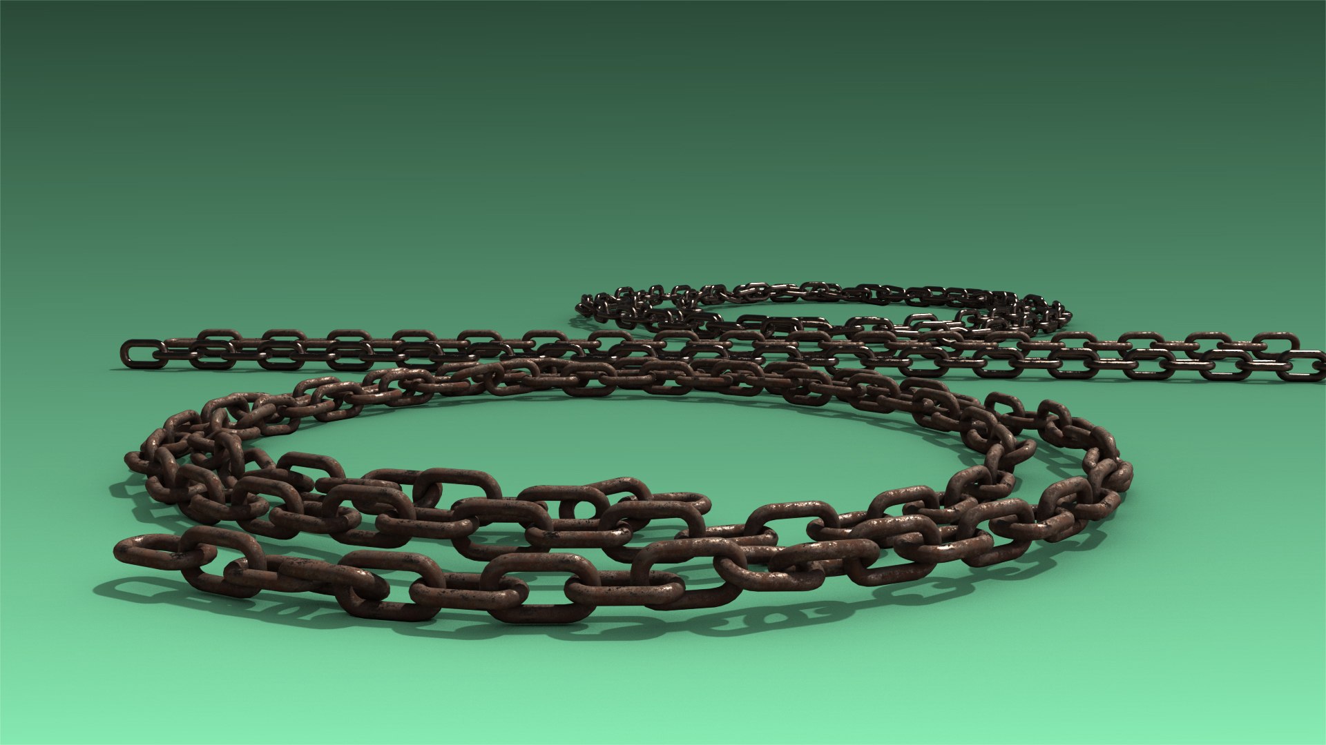 Low-poly chain 3D model - TurboSquid 1632698