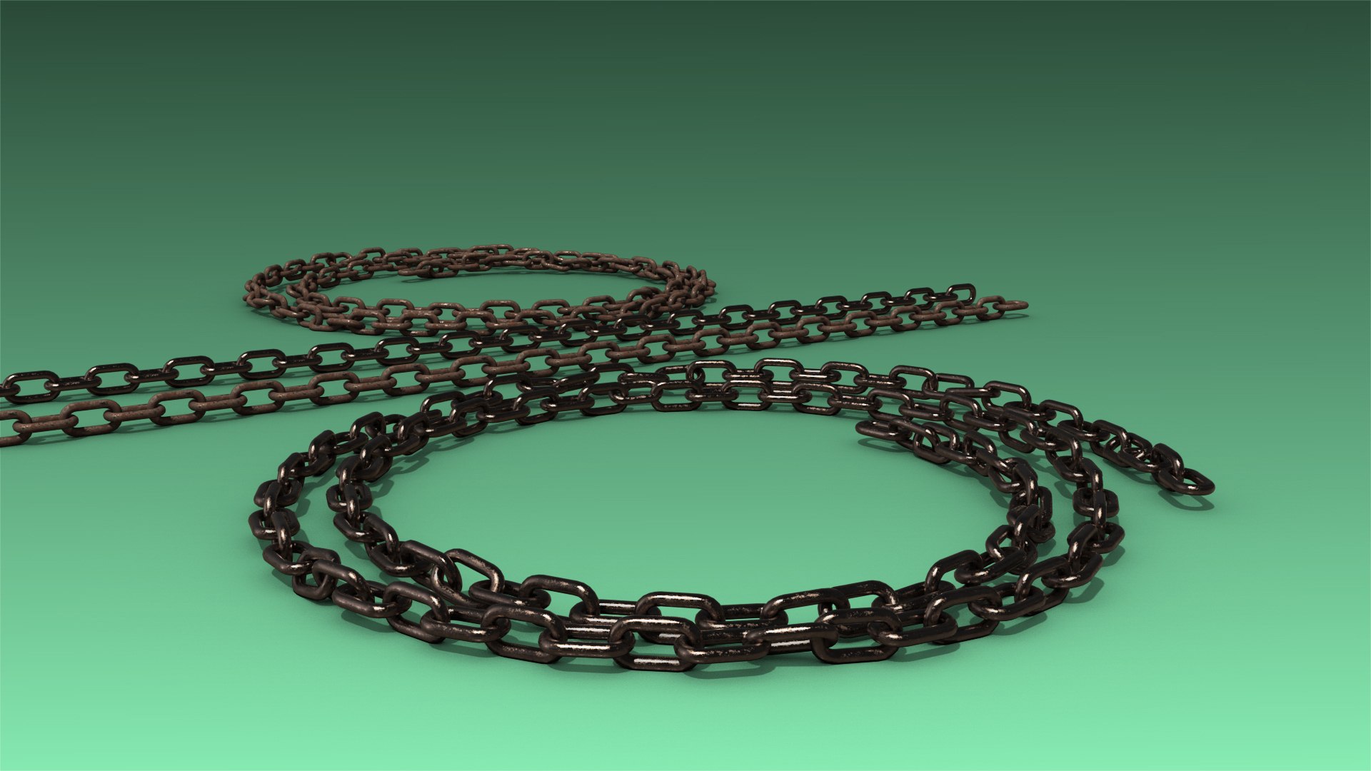 Low-poly chain 3D model - TurboSquid 1632698