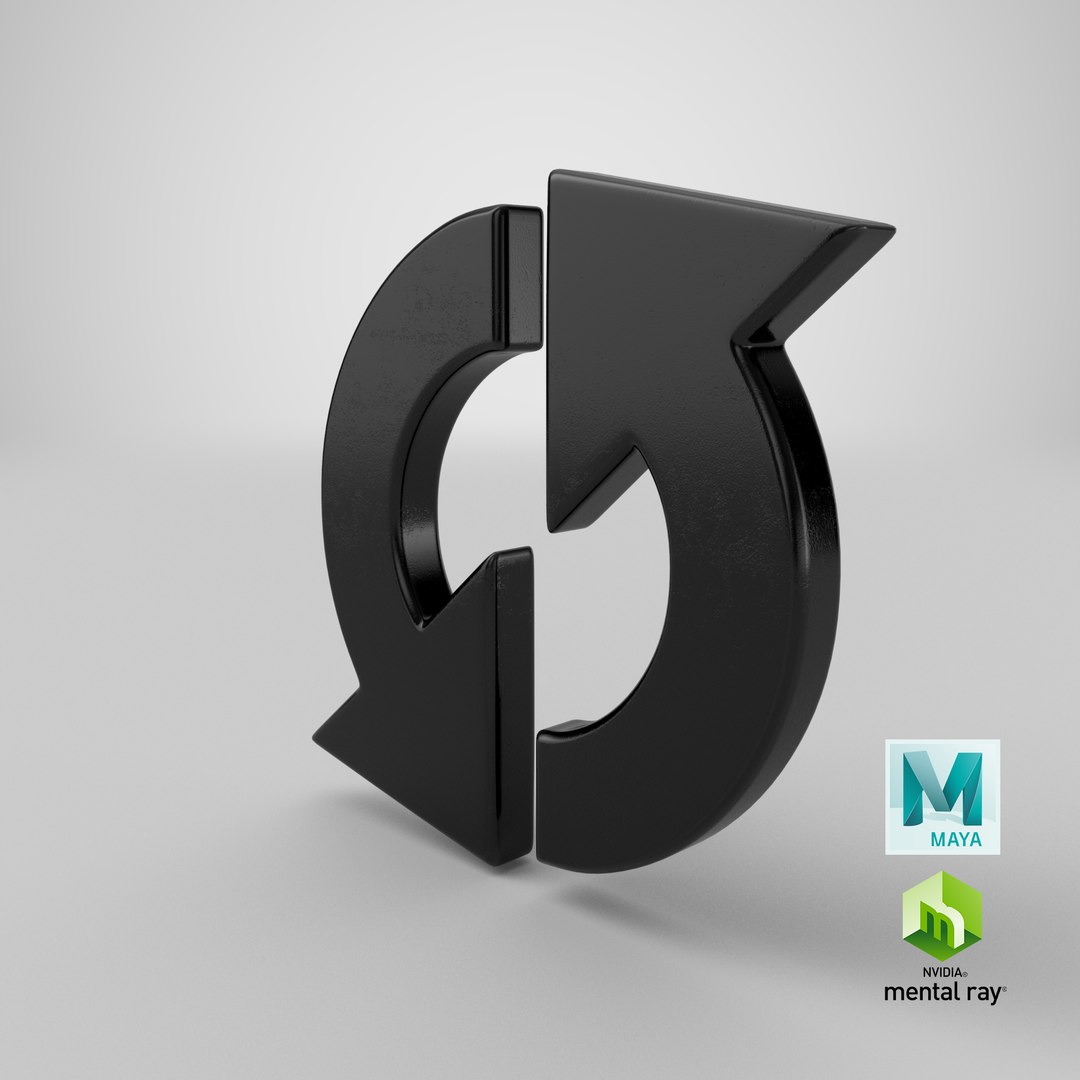 3D reload icon - TurboSquid 1395446