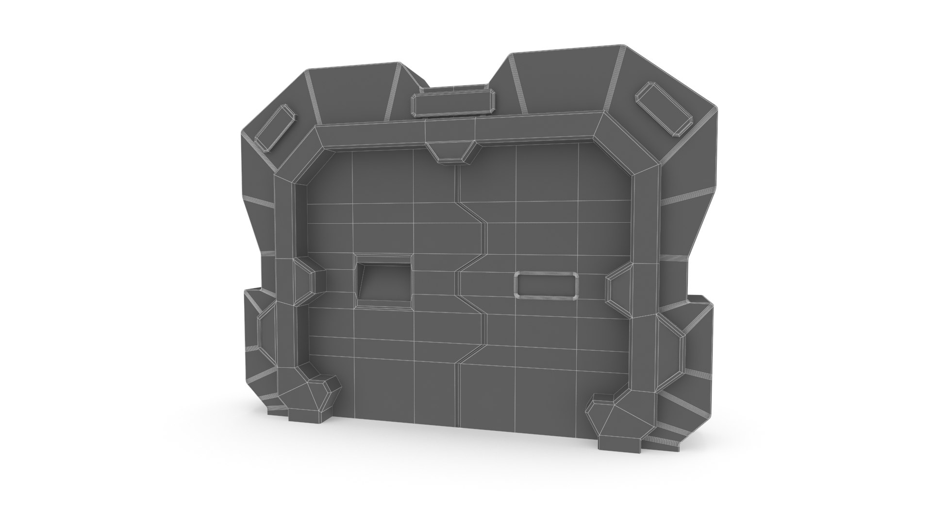 3D Sci Fi Gate PBR - TurboSquid 1810095