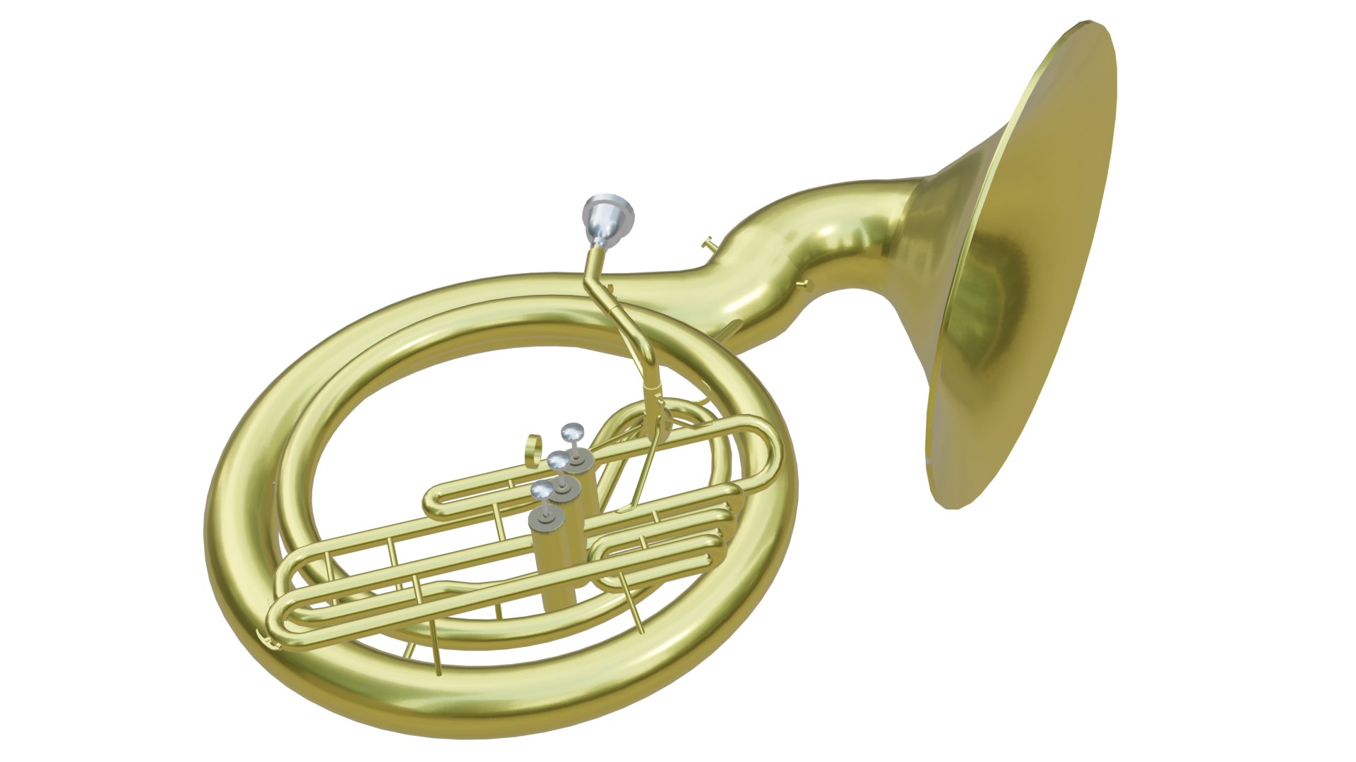 Sousaphone model - TurboSquid 1999660