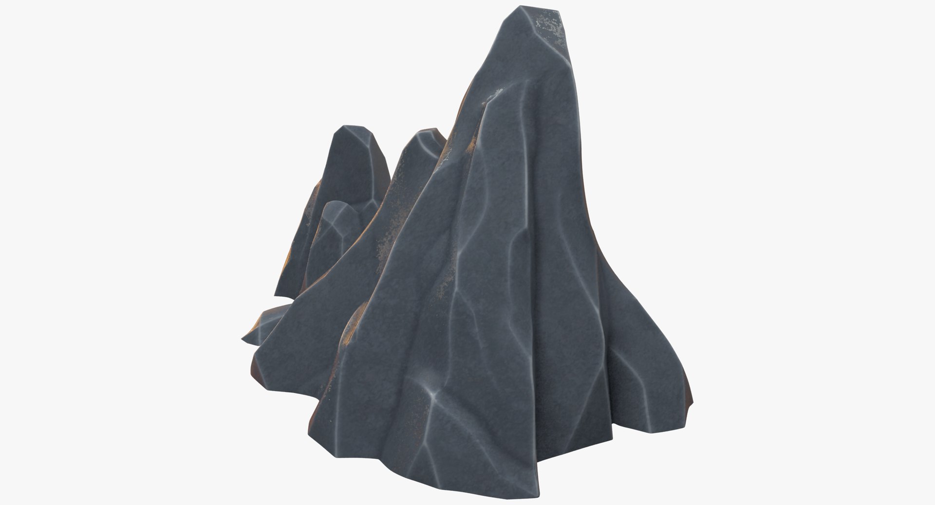 3D model rock polygons - TurboSquid 1375606