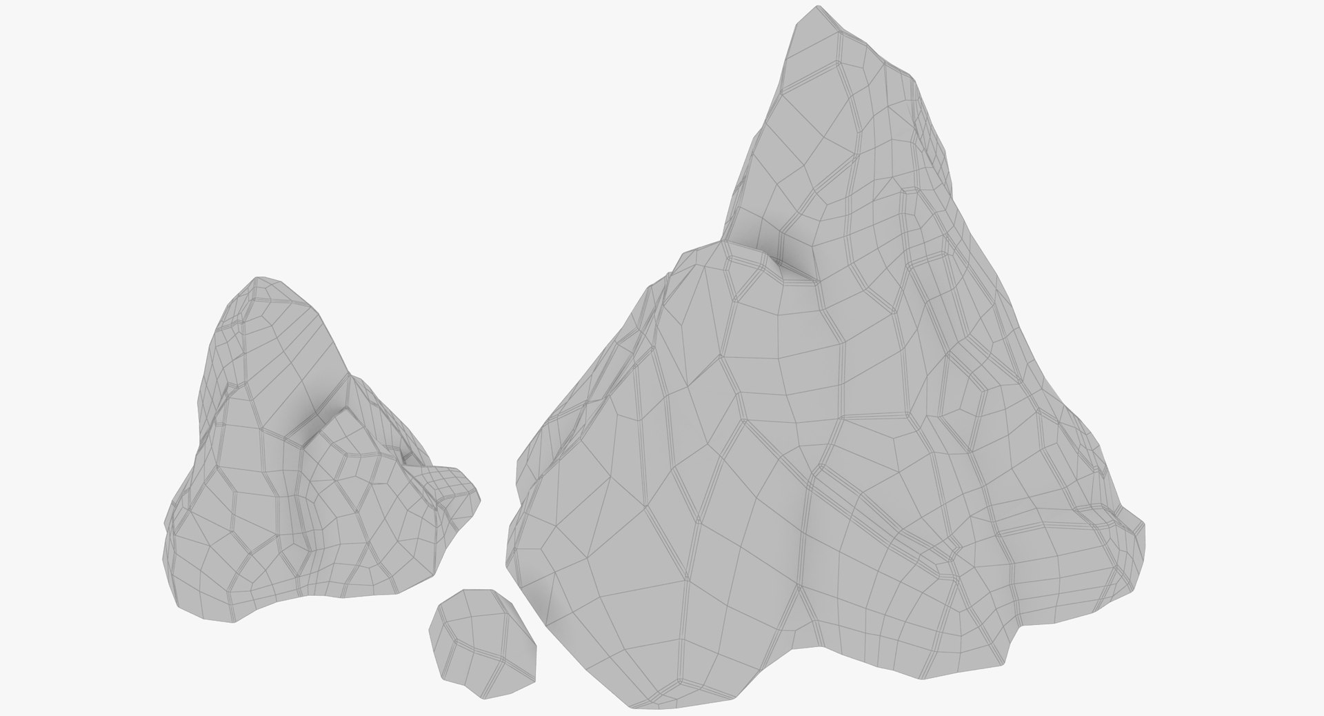 3D model rock polygons - TurboSquid 1375606