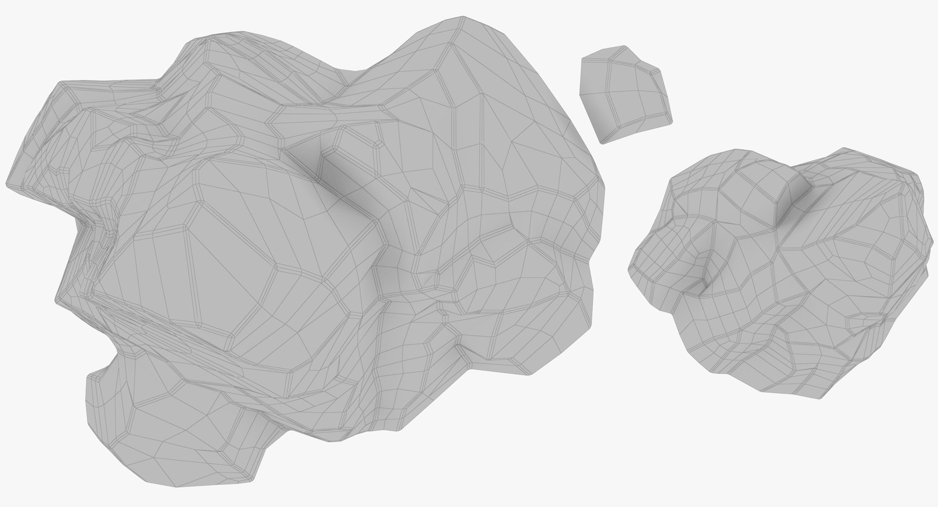 3D model rock polygons - TurboSquid 1375606