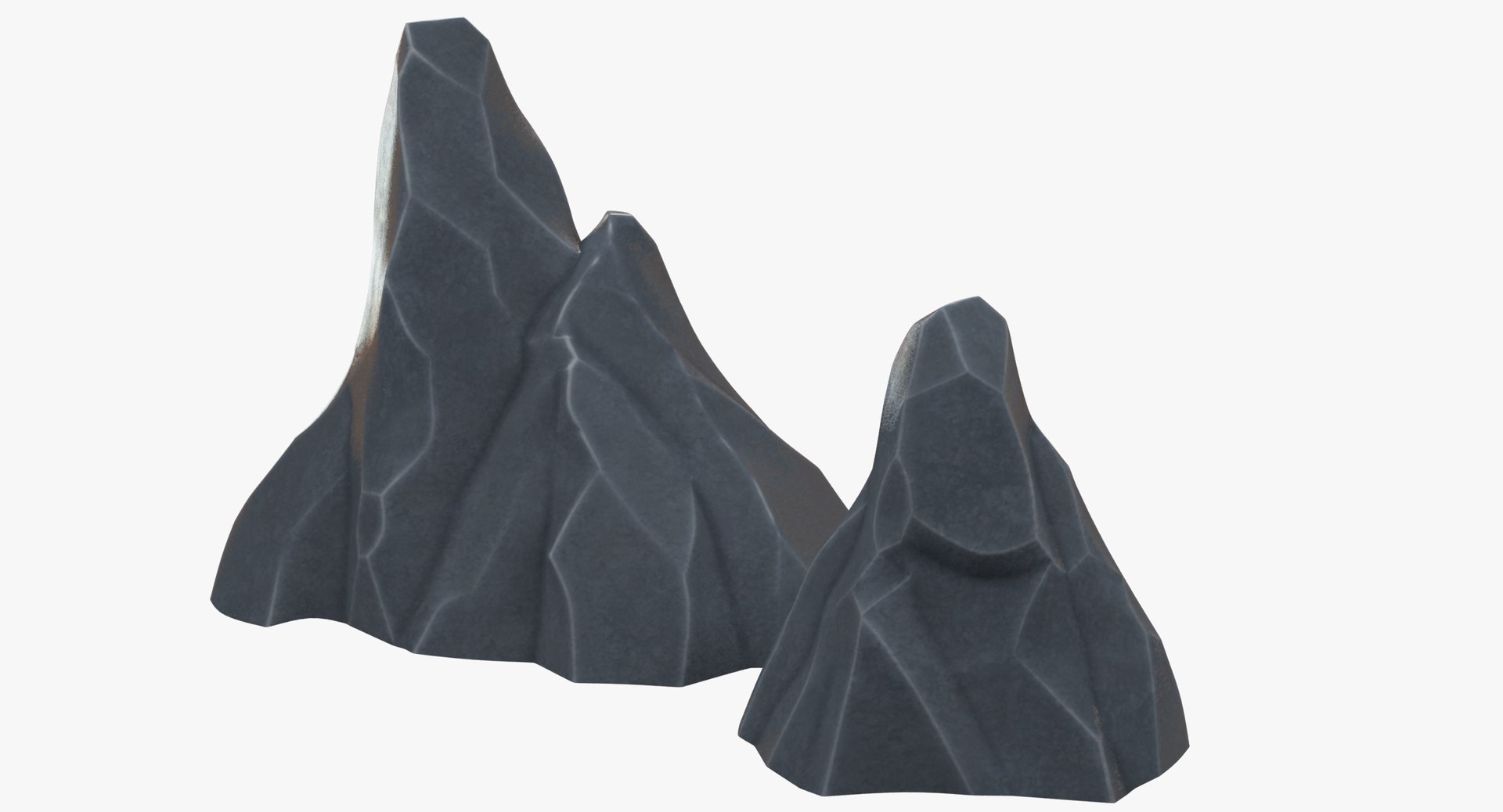3D model rock polygons - TurboSquid 1375606