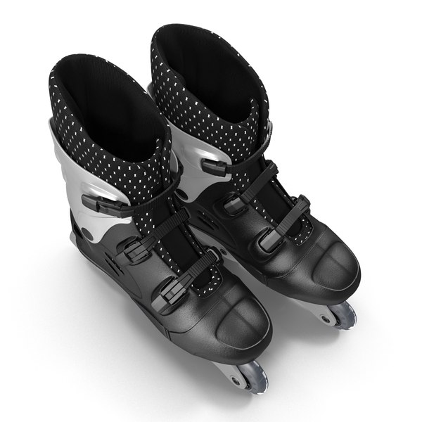 rollerblades modeled 3ds