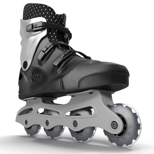 rollerblades modeled 3ds