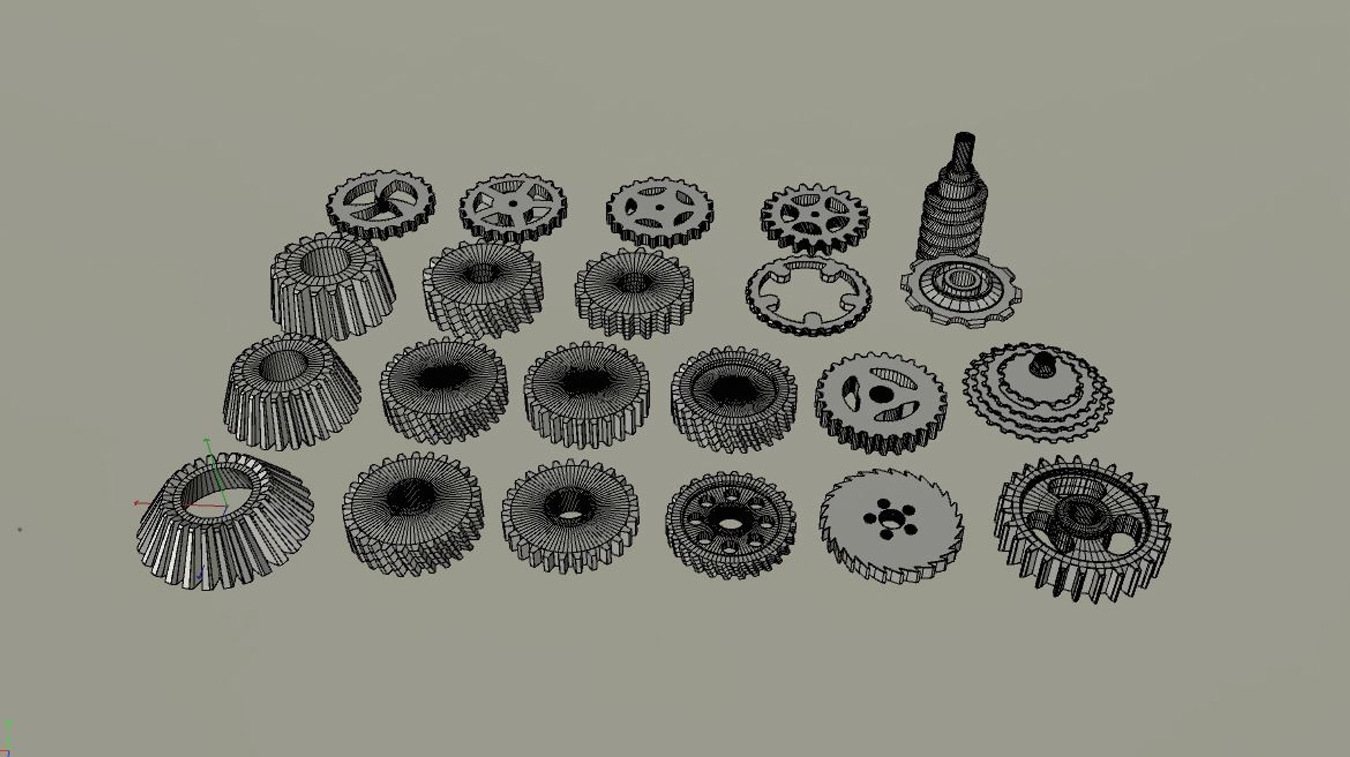 Gears 3D Model - TurboSquid 1176263