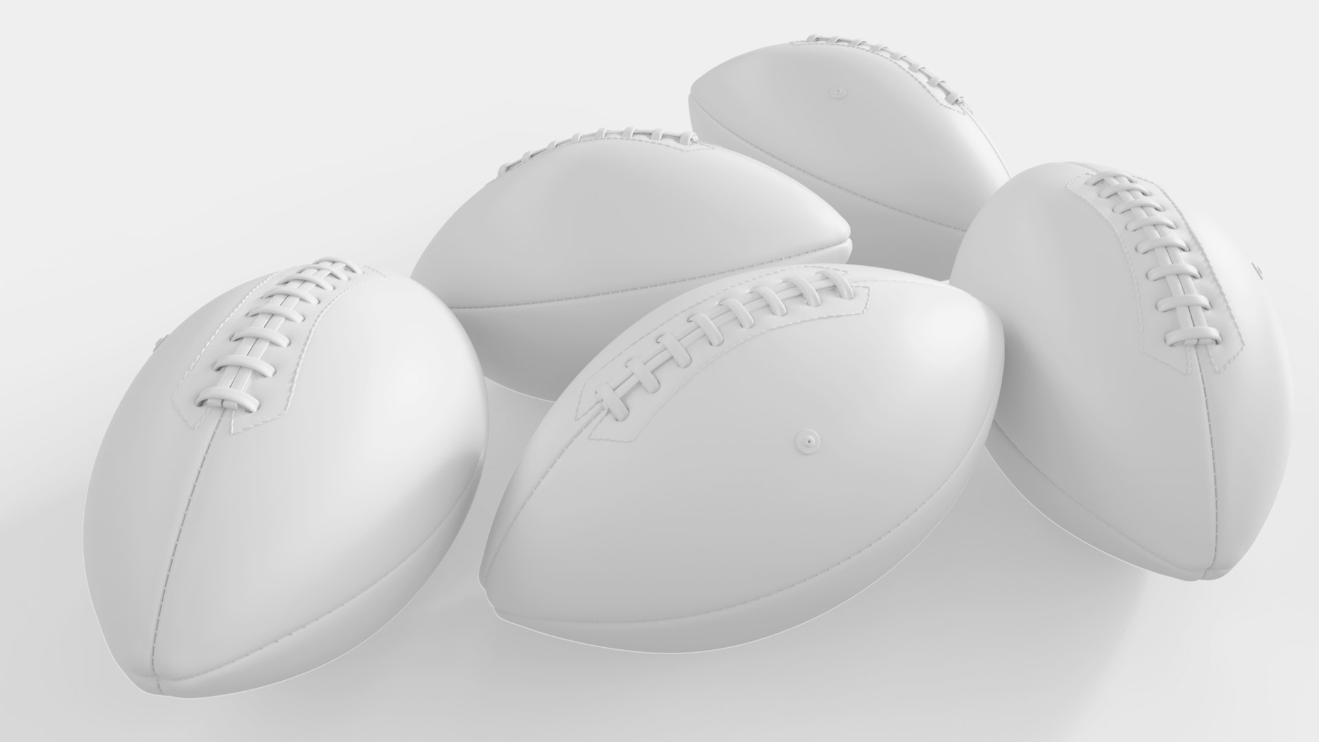 3D Realistic Wilson GST American Football Ball - TurboSquid 2330012