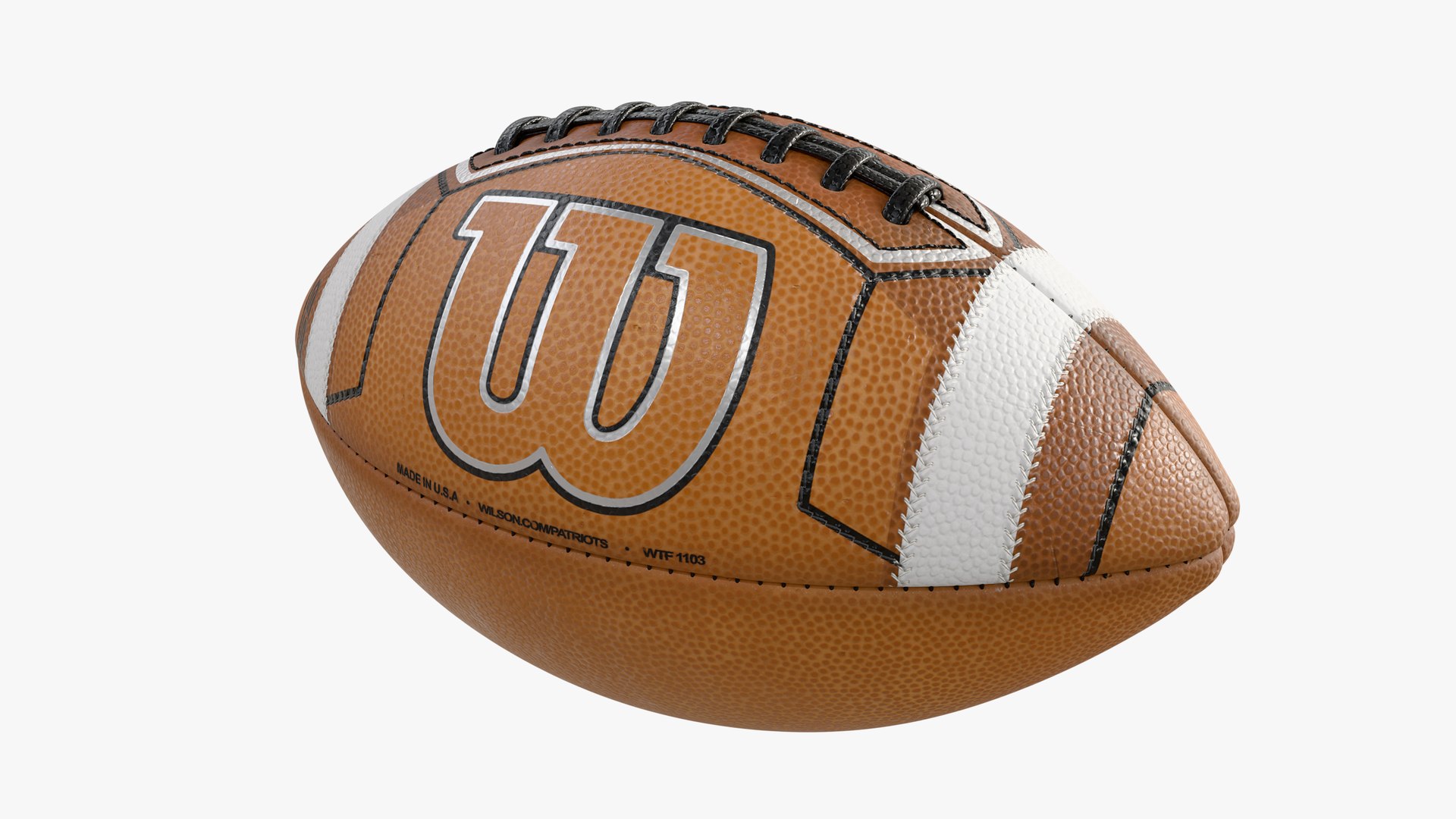 3D Realistic Wilson GST American Football Ball - TurboSquid 2330012