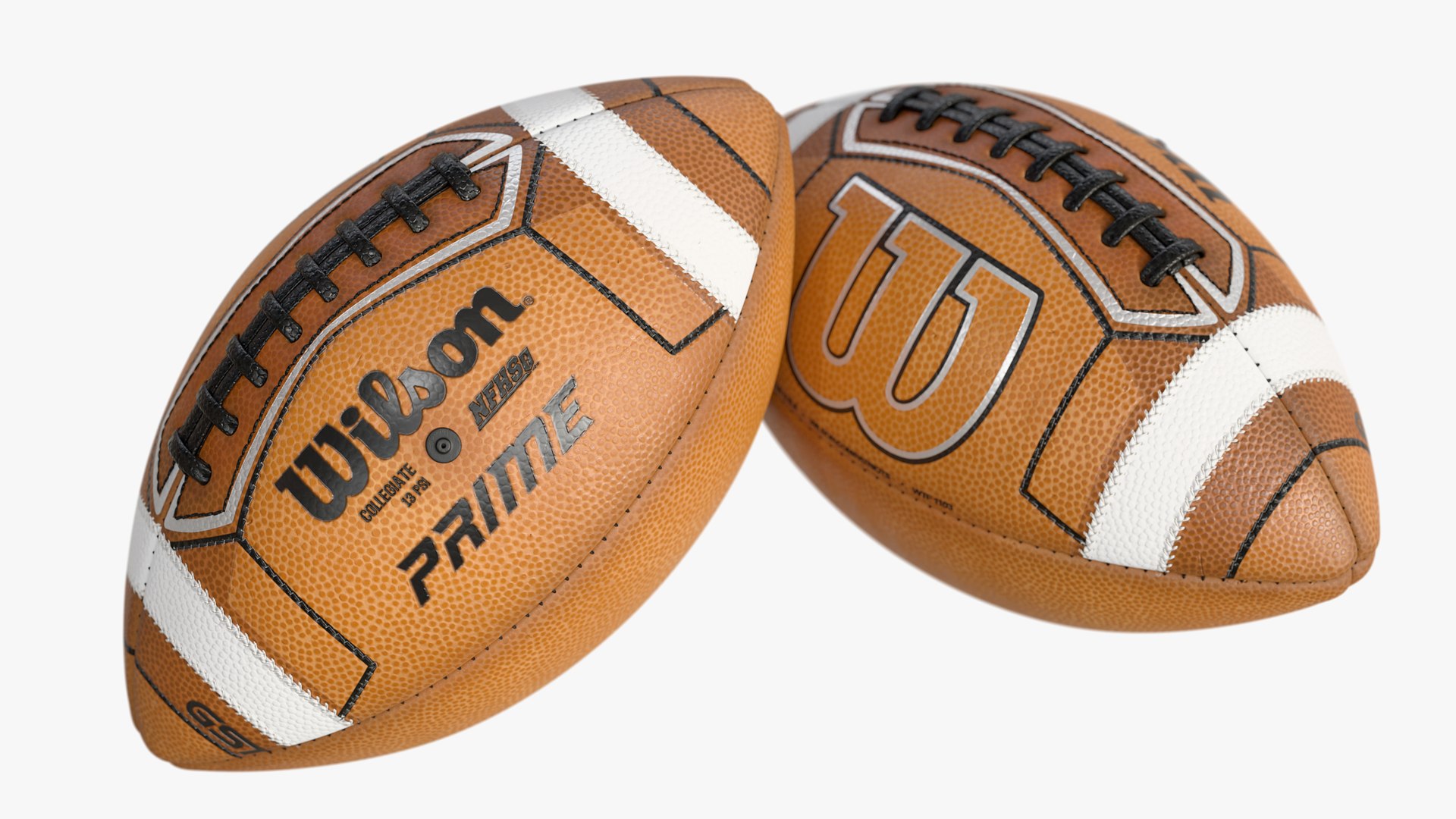 3D Realistic Wilson GST American Football Ball - TurboSquid 2330012