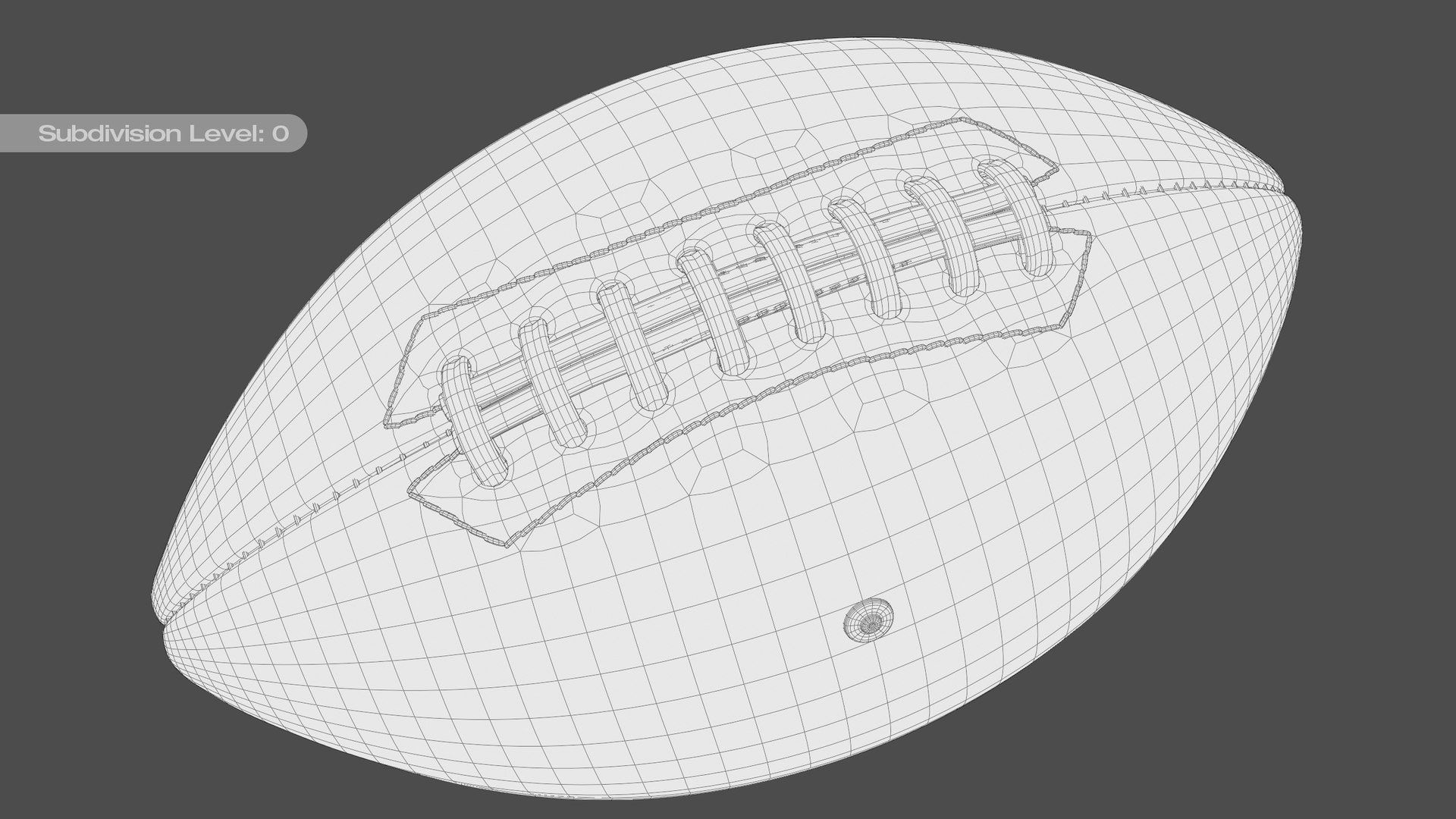 3D Realistic Wilson GST American Football Ball - TurboSquid 2330012