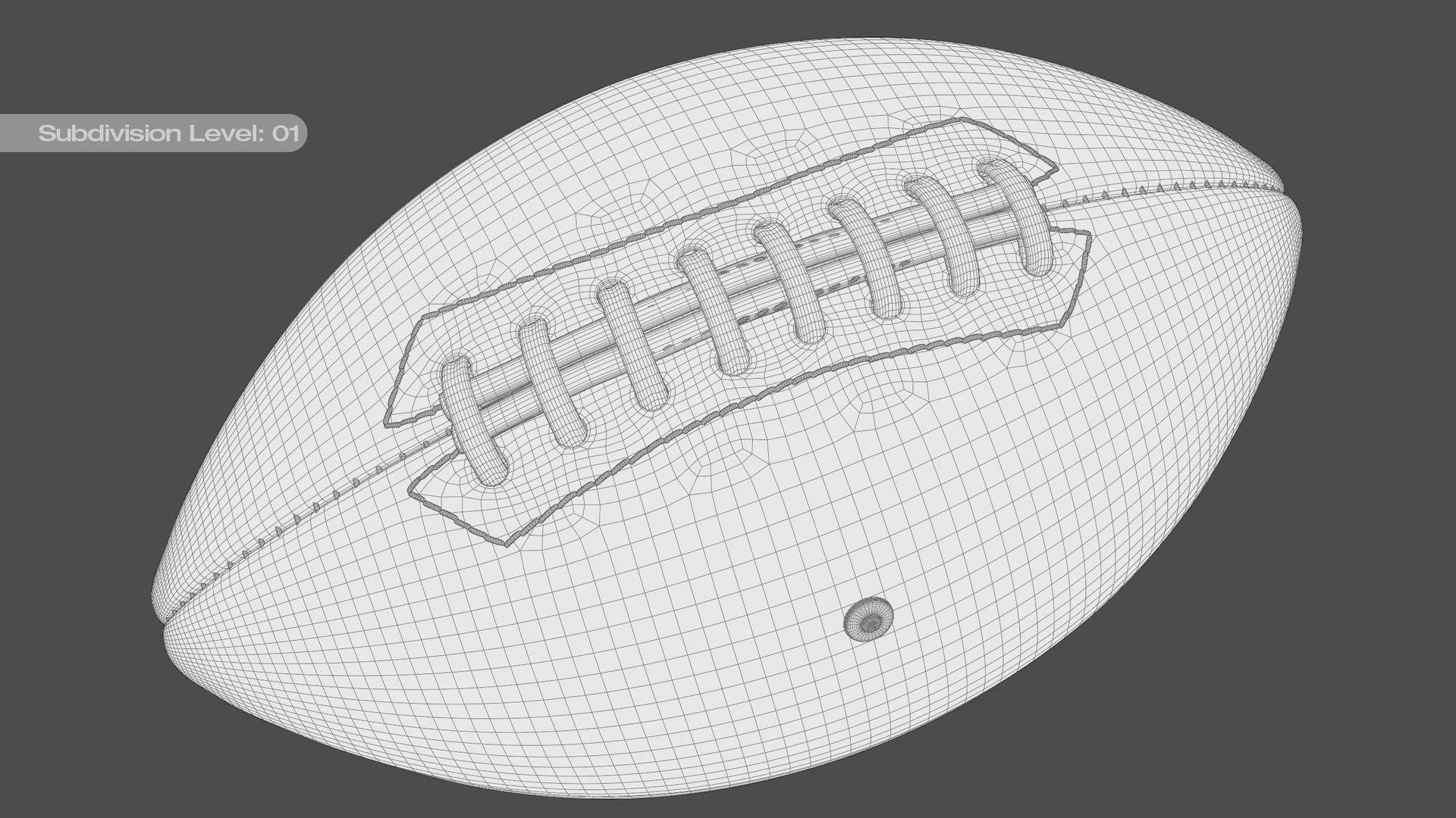 3D Realistic Wilson GST American Football Ball - TurboSquid 2330012