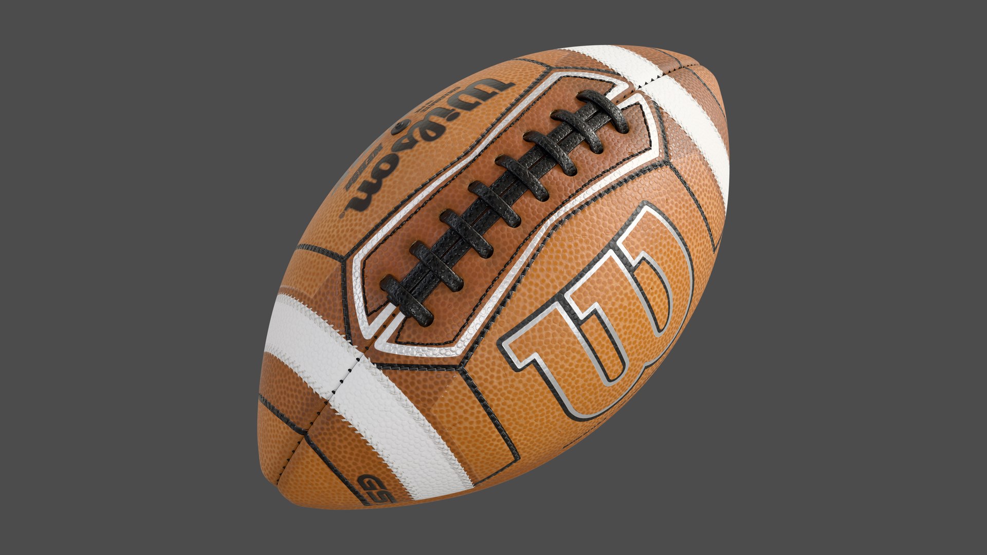 3D Realistic Wilson GST American Football Ball - TurboSquid 2330012
