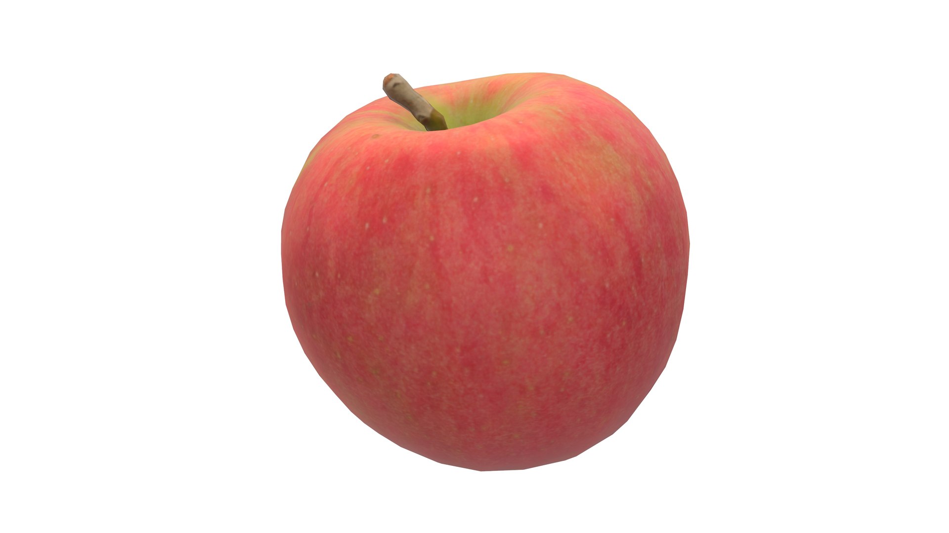 3D Red Apple AR VR PBR - TurboSquid 1996433