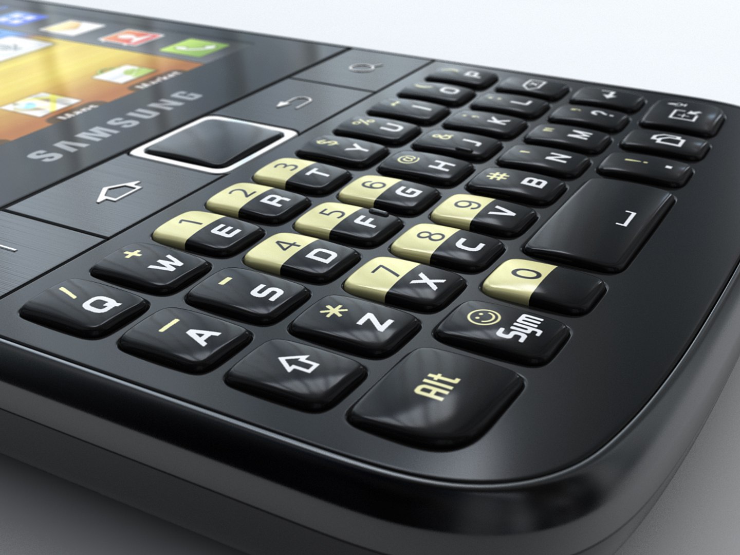 3d Model Samsung Galaxy Y Pro