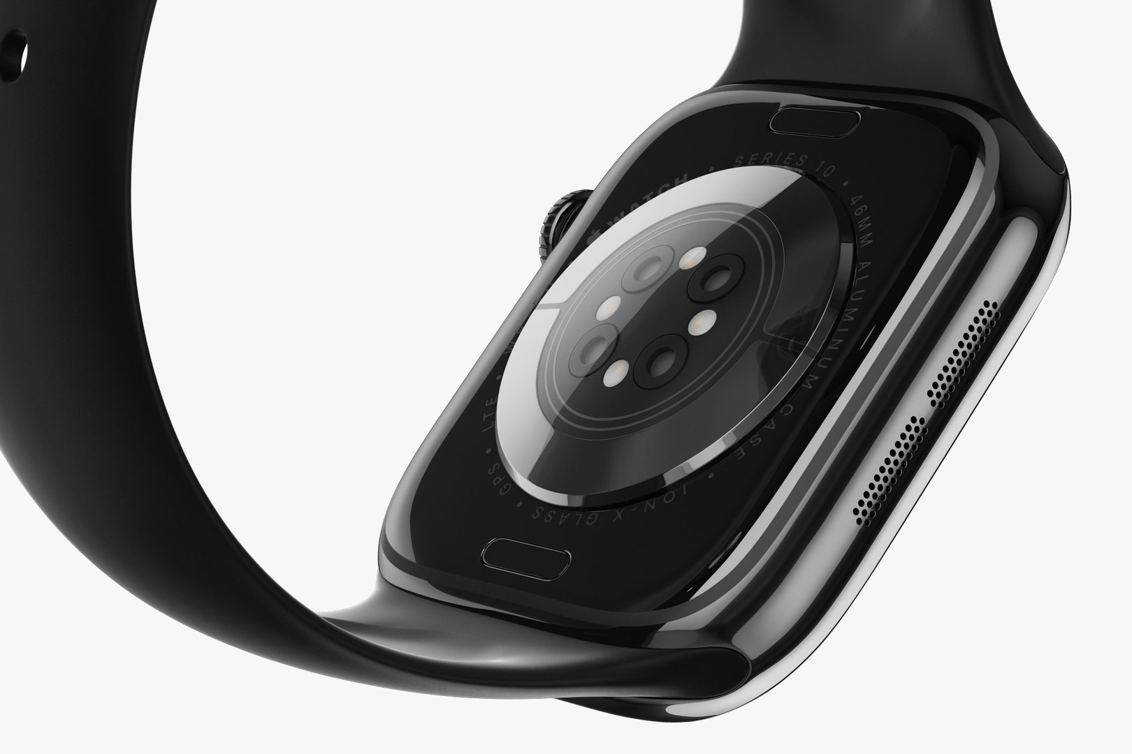 3D Apple Watch Series 10 Jet Black - TurboSquid 2299206