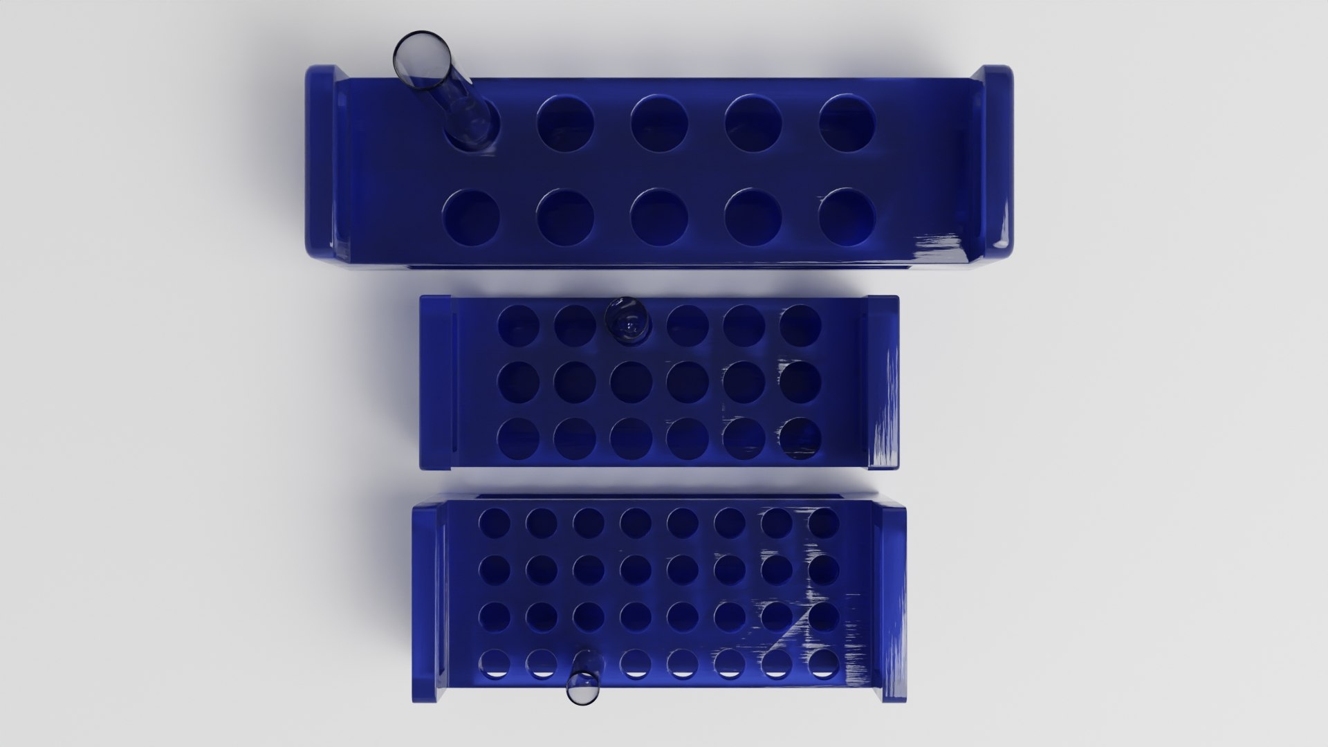 3D Test Tubes And Racks - TurboSquid 2137976