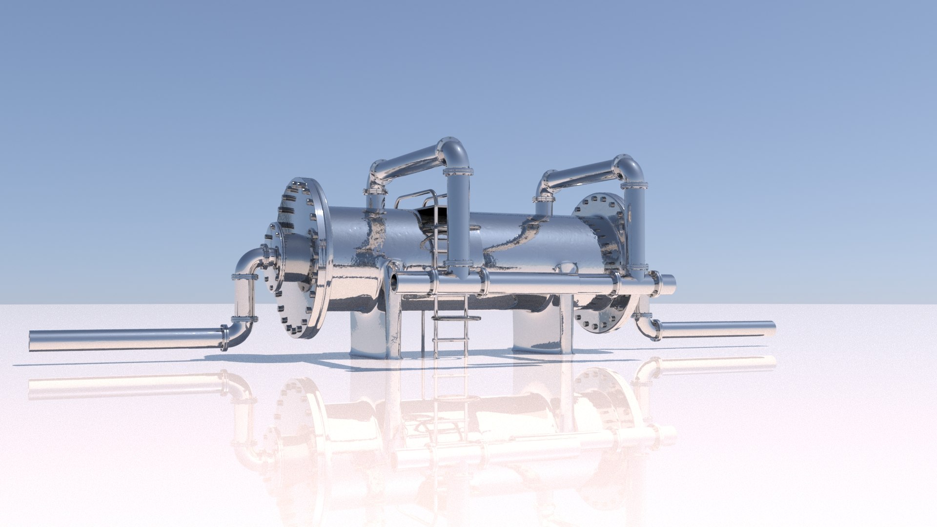 3D model Refinery Heat Exchanger 3D - TurboSquid 1956764
