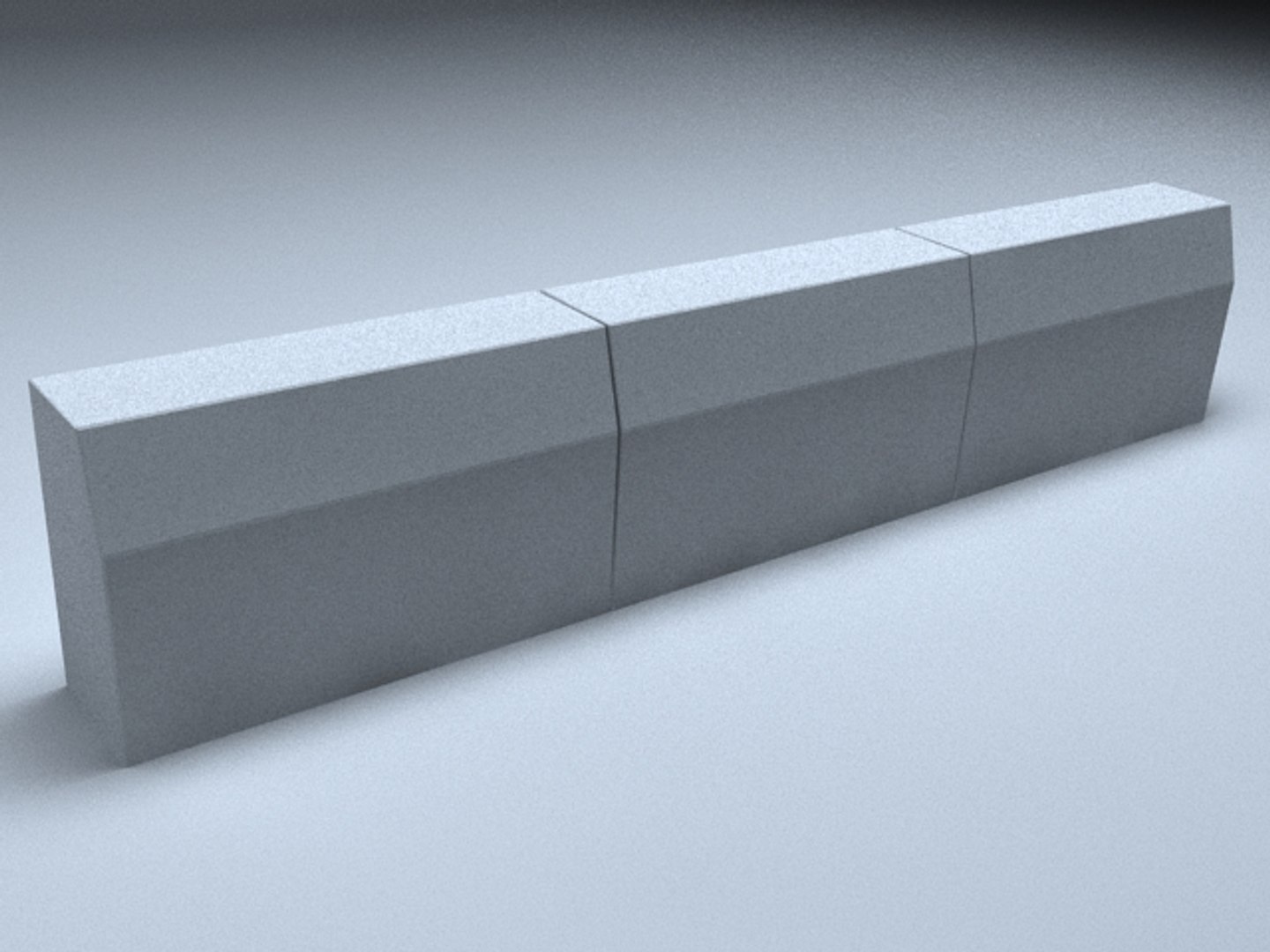 3d Curbstone Stone Curb Model