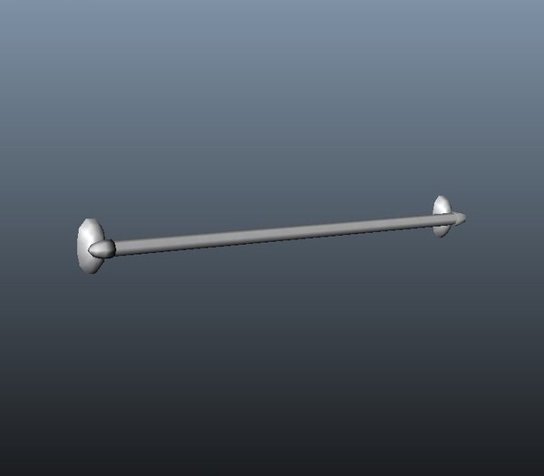 3d model towel rack