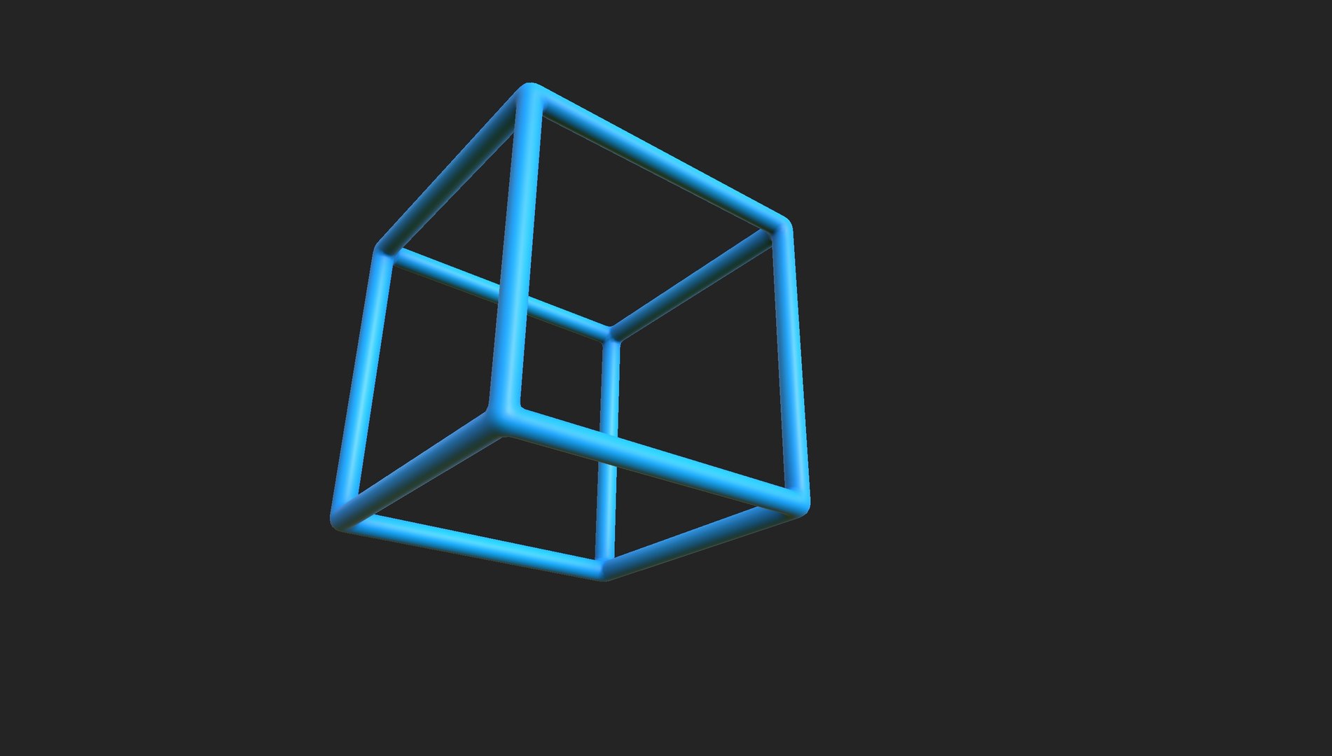 Cartoon Wire Cube 3D Model - TurboSquid 2007877