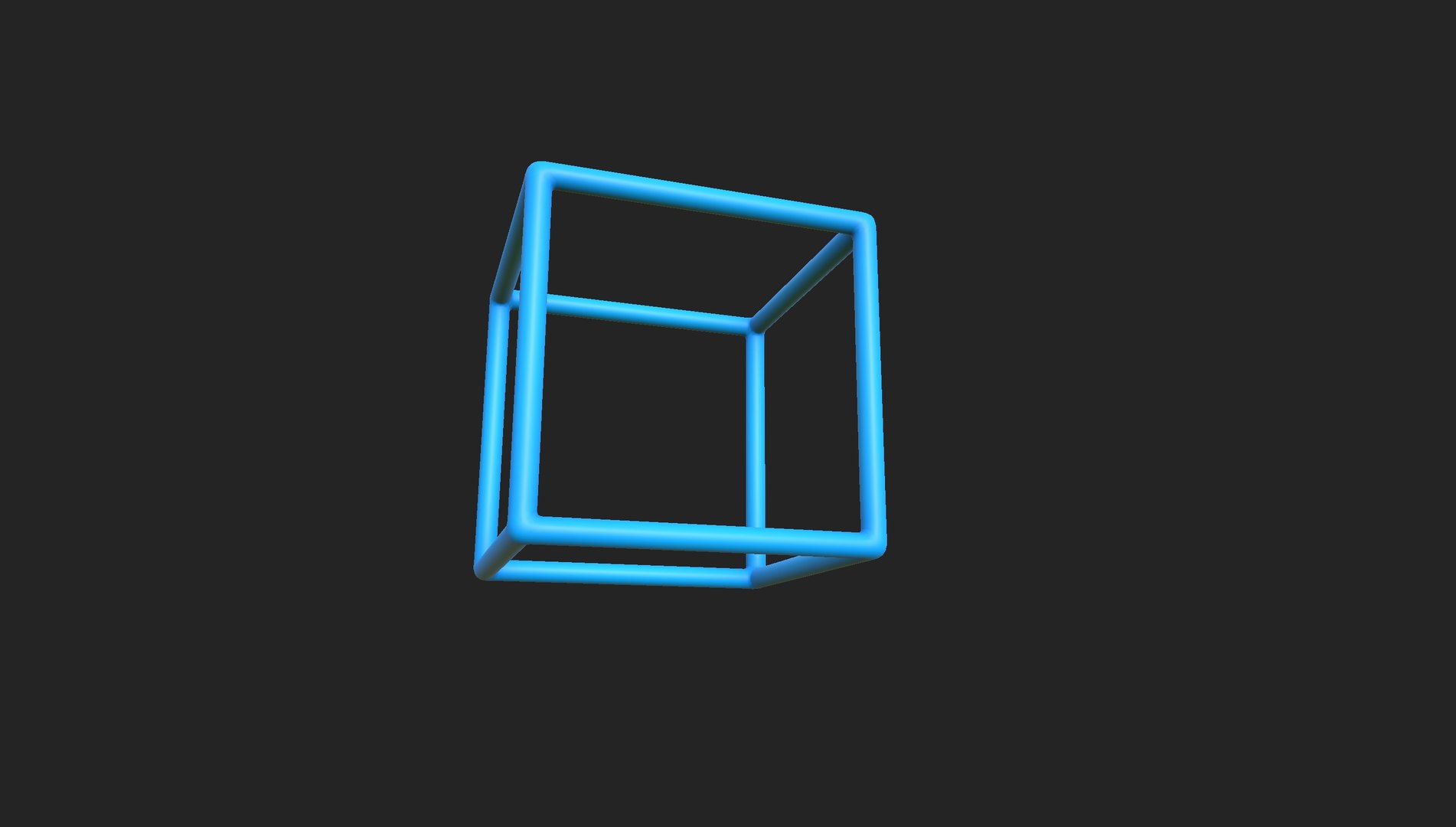 Cartoon Wire Cube 3D Model - TurboSquid 2007877