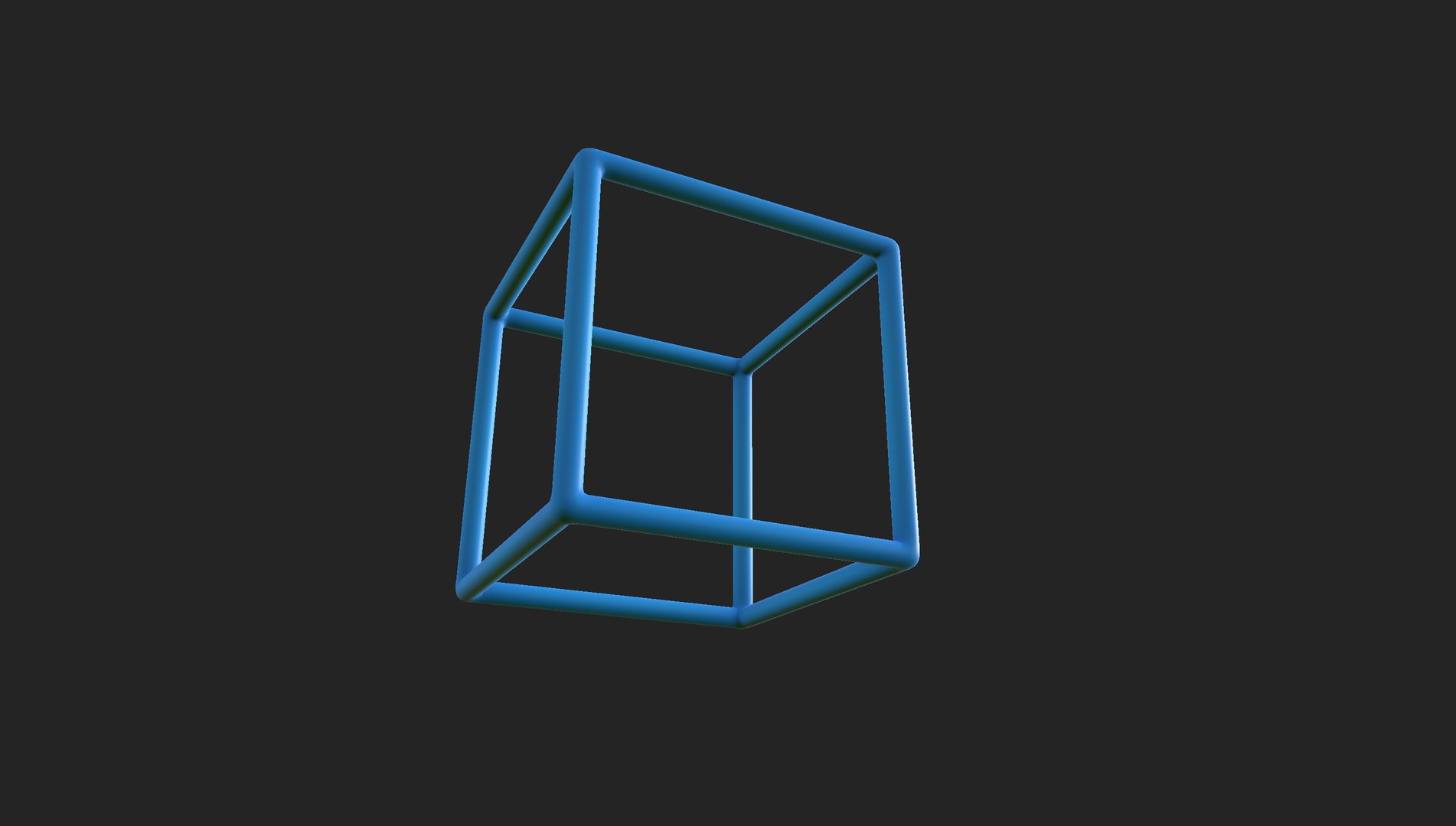 Cartoon Wire Cube 3D Model - TurboSquid 2007877