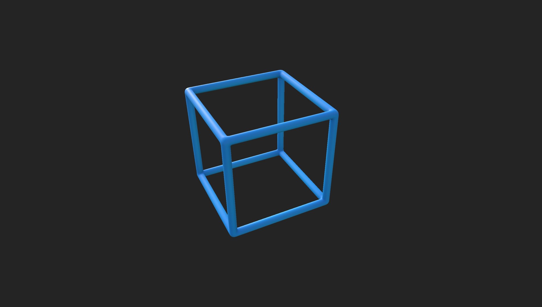 Cartoon Wire Cube 3D Model - TurboSquid 2007877