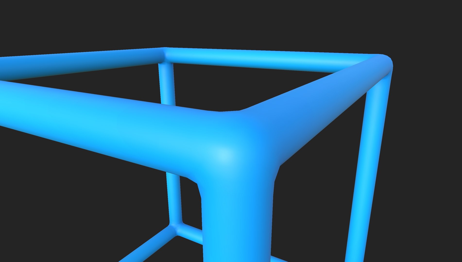 Cartoon Wire Cube 3D Model - TurboSquid 2007877