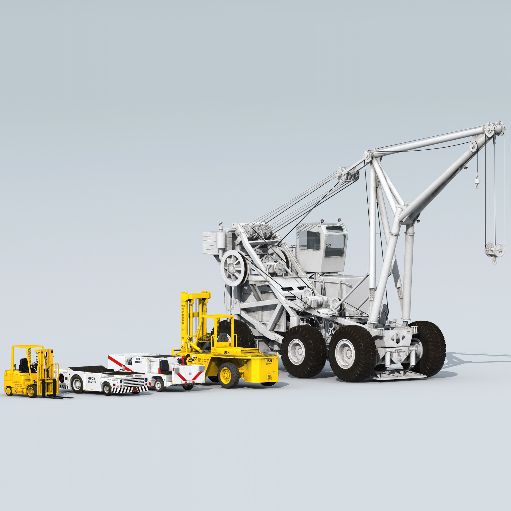 3d model of navy vehicles