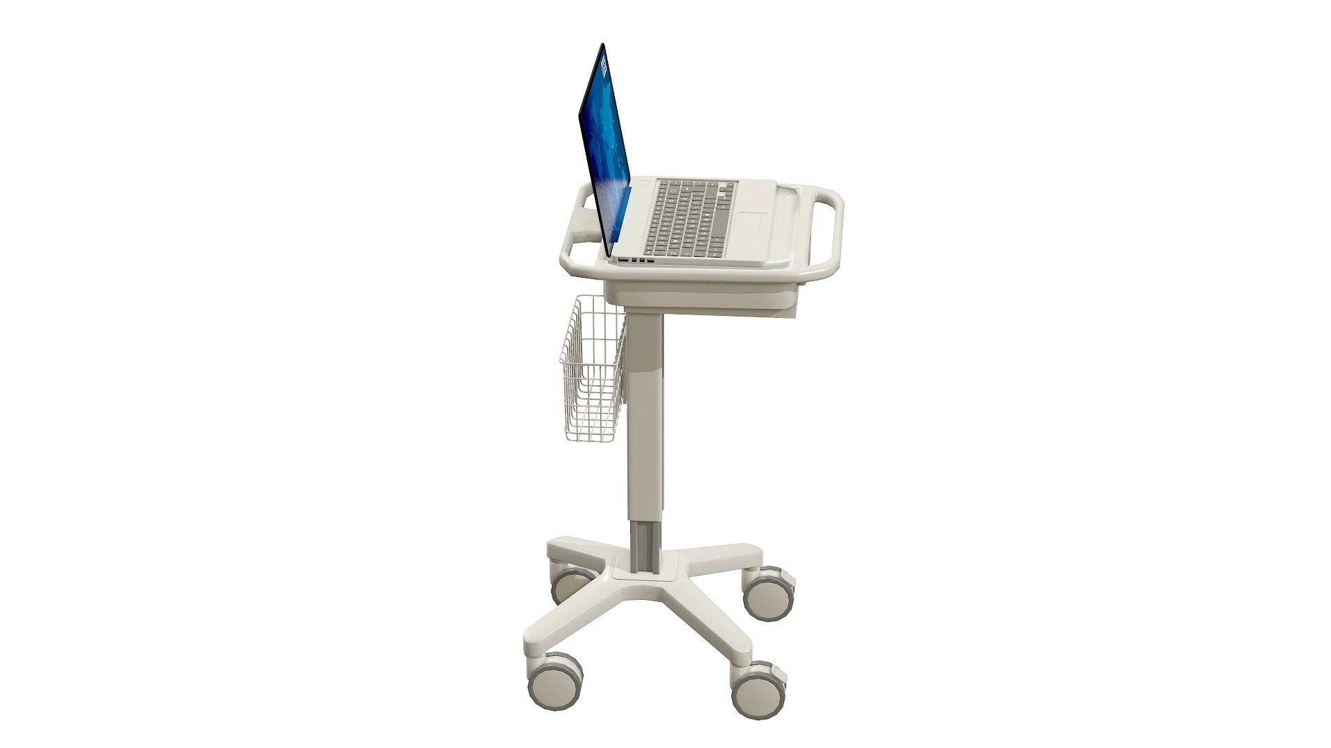 Mobile Laptop Cart 3D Model - TurboSquid 1865615